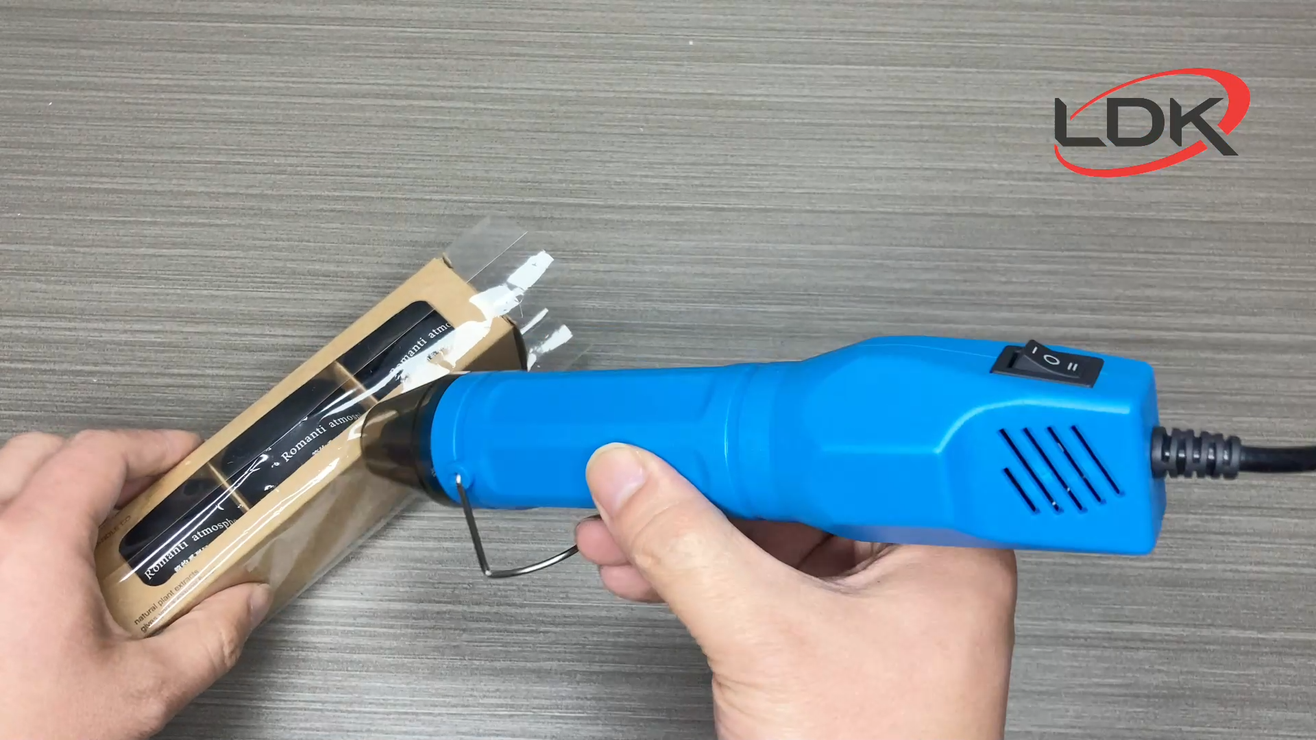 Watch LDK Mini Heat Gun 300W Fast Heat Handheld Hot Air Gun Tool on Amazon Live