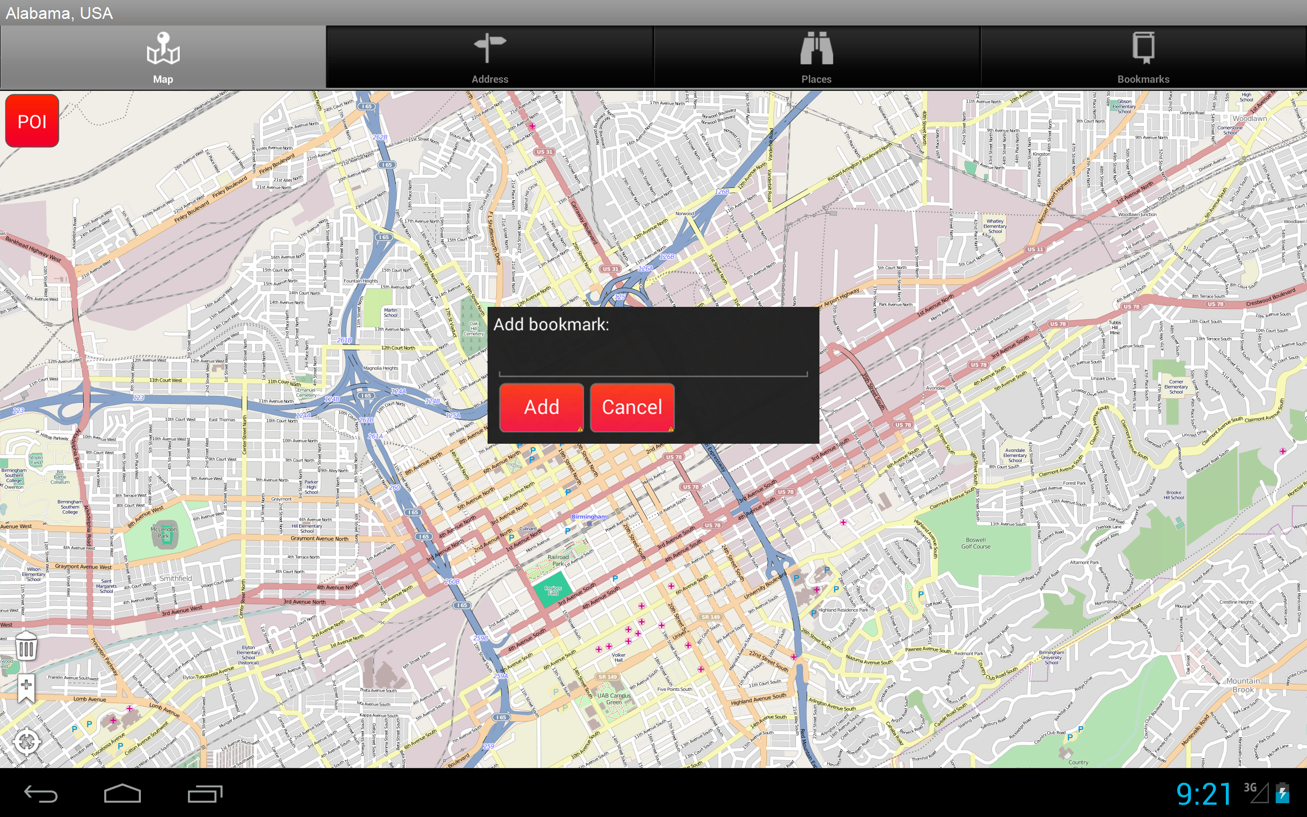 Alabama, USA Onboard Map: Mobile GPS Apps - App on Amazon Appstore