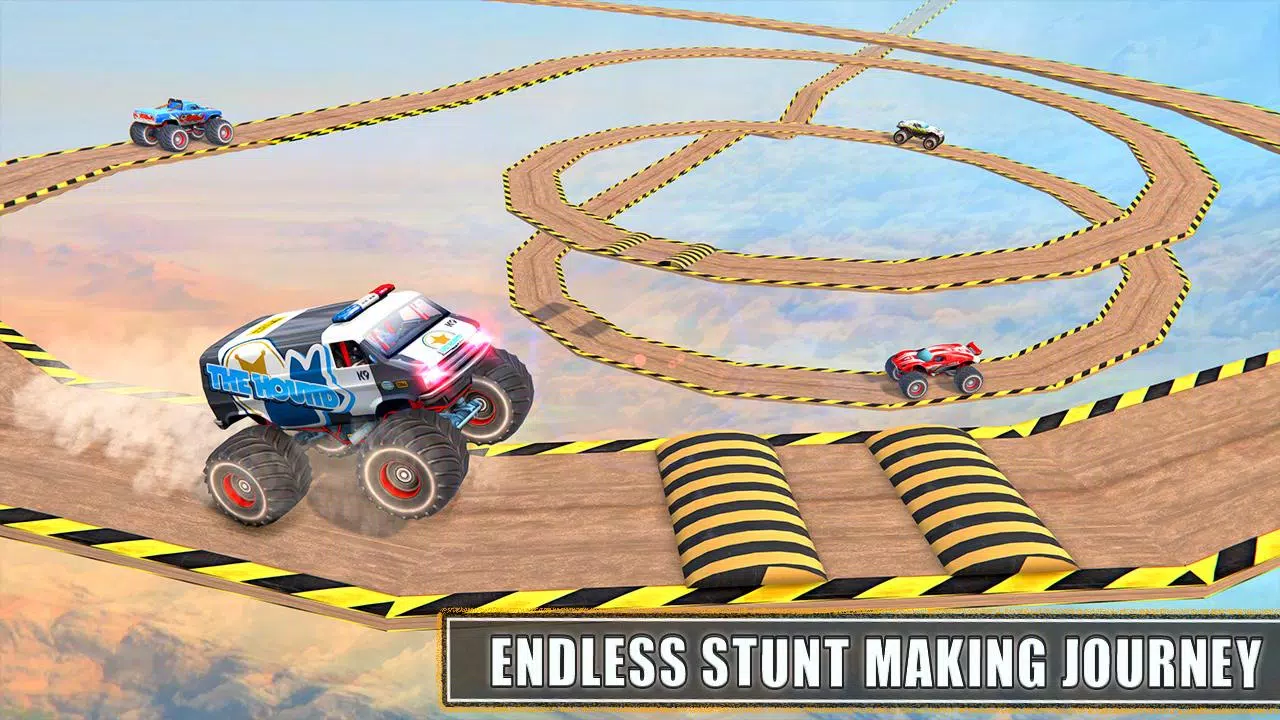Monster Truck: Big Foot Racer Car Game:Stunts Racing Game -Monster ...