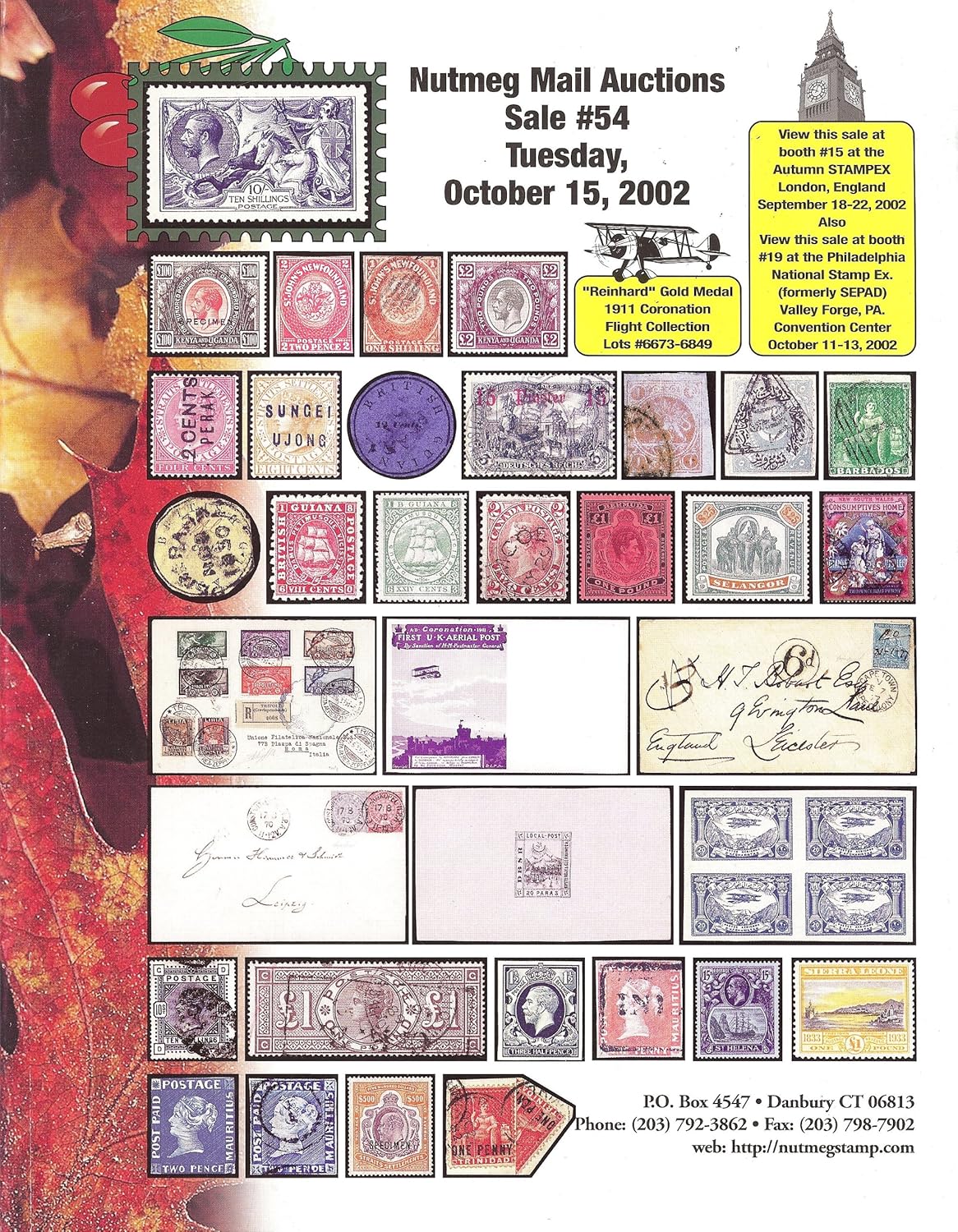 The Reinhard Gold Medal Coronation Flight Collection and Other ...