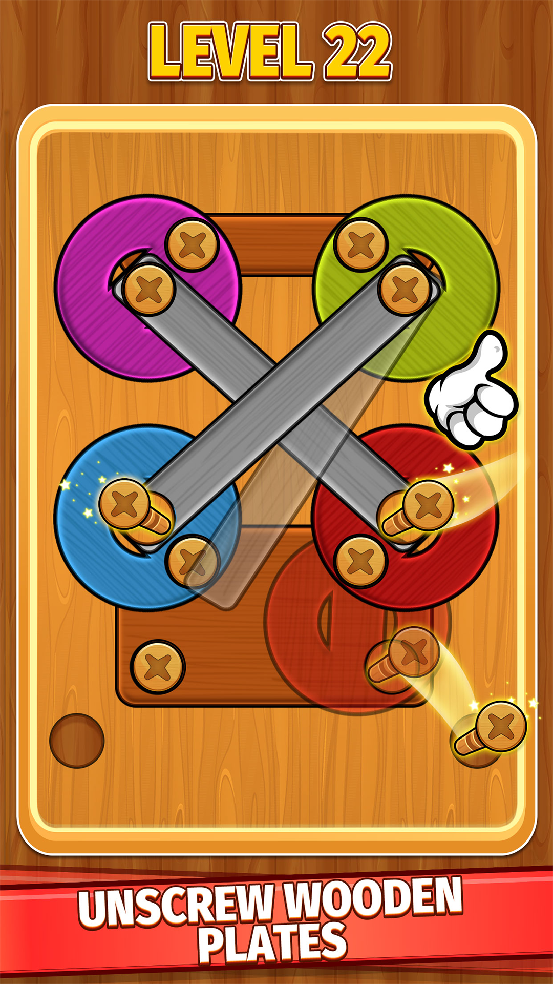 Wood Nuts & Bolts, Unscrew Bolt - Screw Pin Puzzle Game-Amazonアプリストアのアプリ