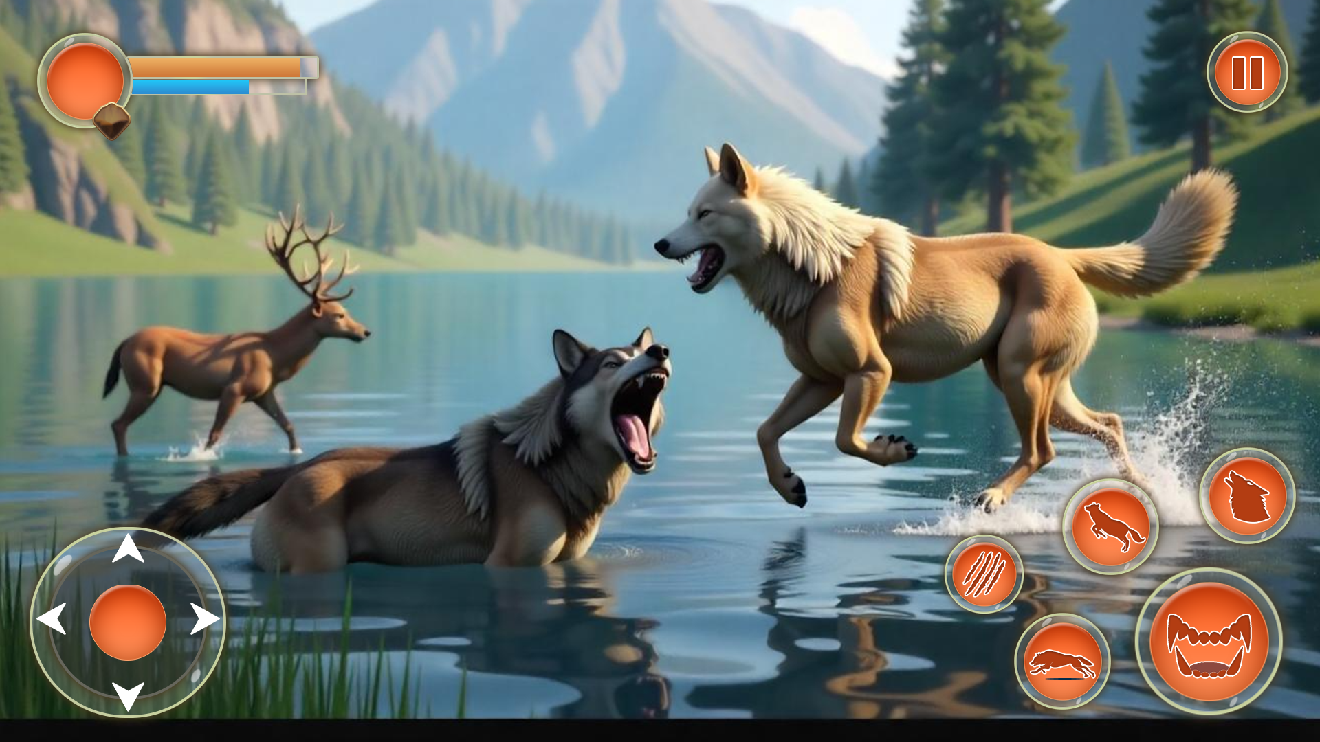 Angry Wolf Simulator Animal Fighting Jungle Adventure 2025 - App on ...
