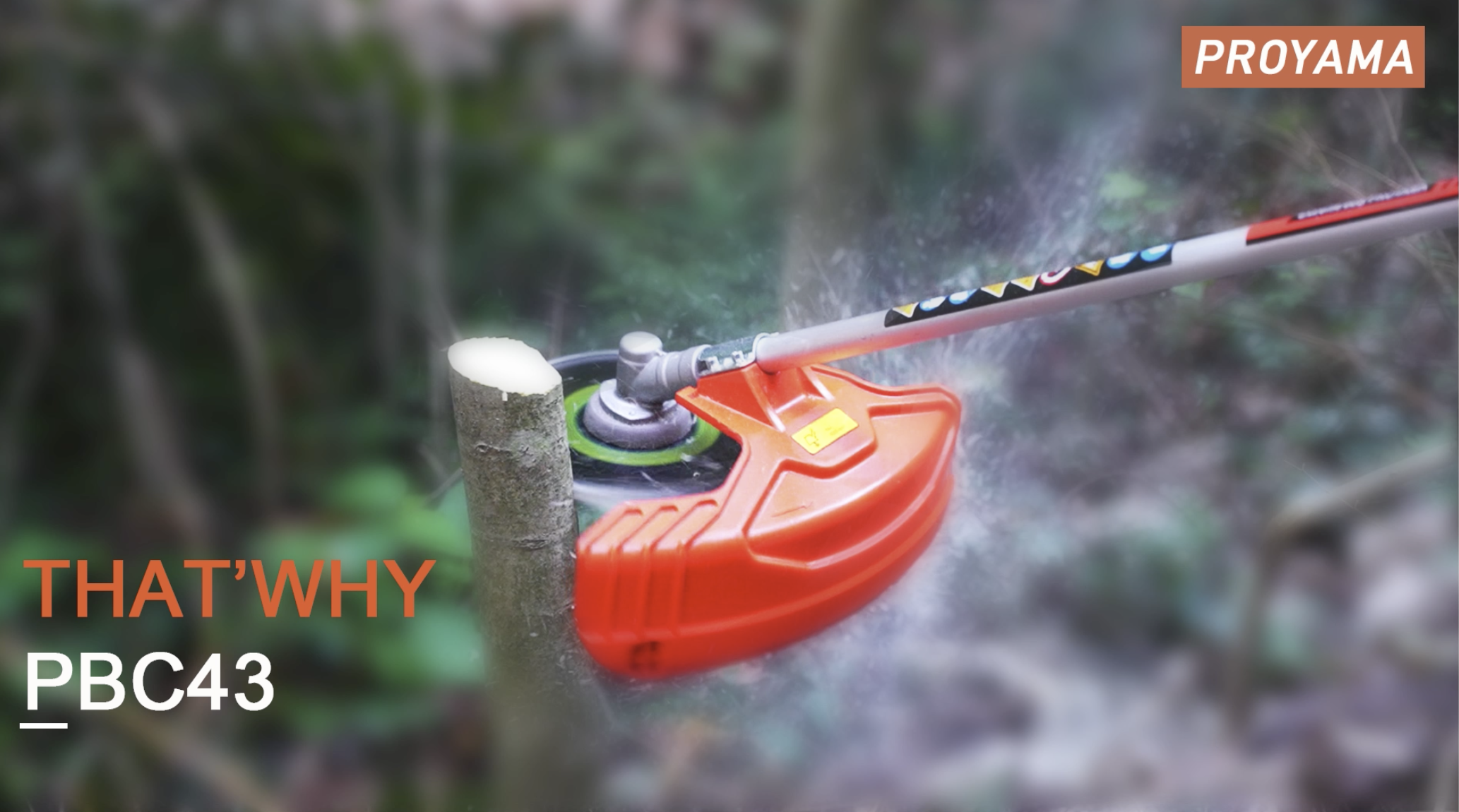 Watch Why Choose PROYAMA Brush Cutter Trimmer Weed Eater PBC43 on ...