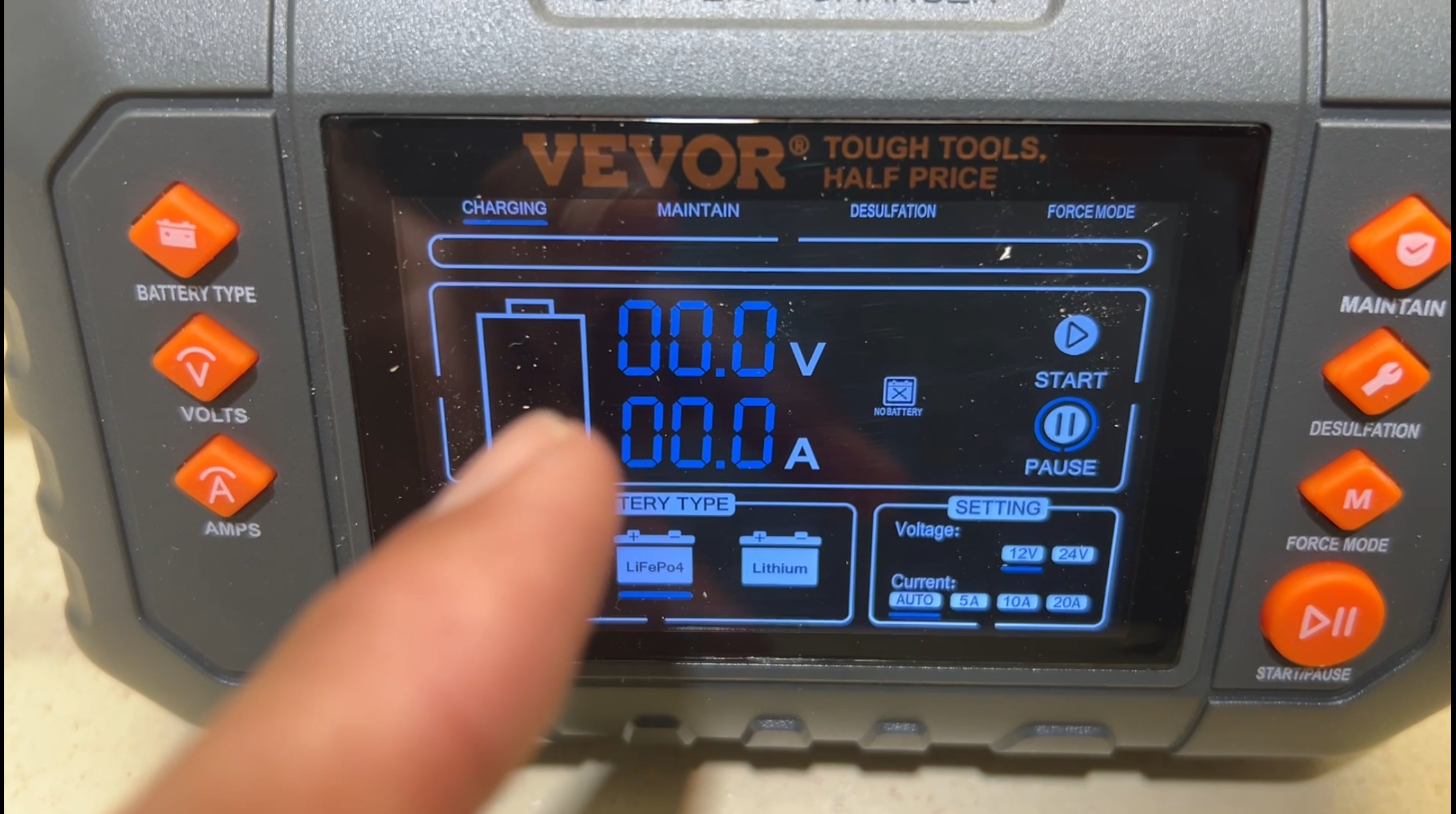 Watch VEVOR Smart Battery Charger. Take a closer look. on Amazon Live