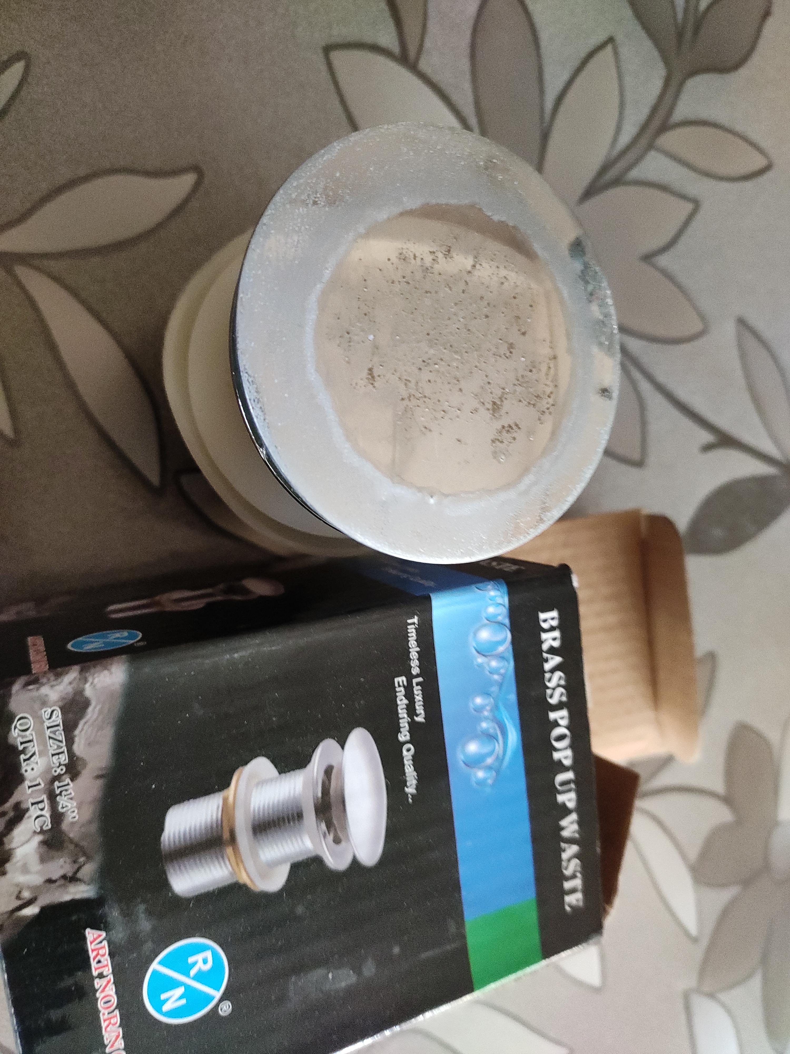 Heavy Quality Full Brass Pop Up Full Thread Waste Coupling 32 MM ...