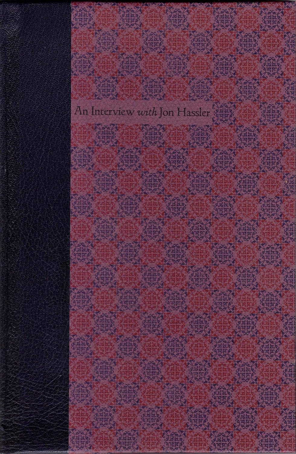 An Interview with Jon Hassler: Hassler, Jon; Michael Powers ...