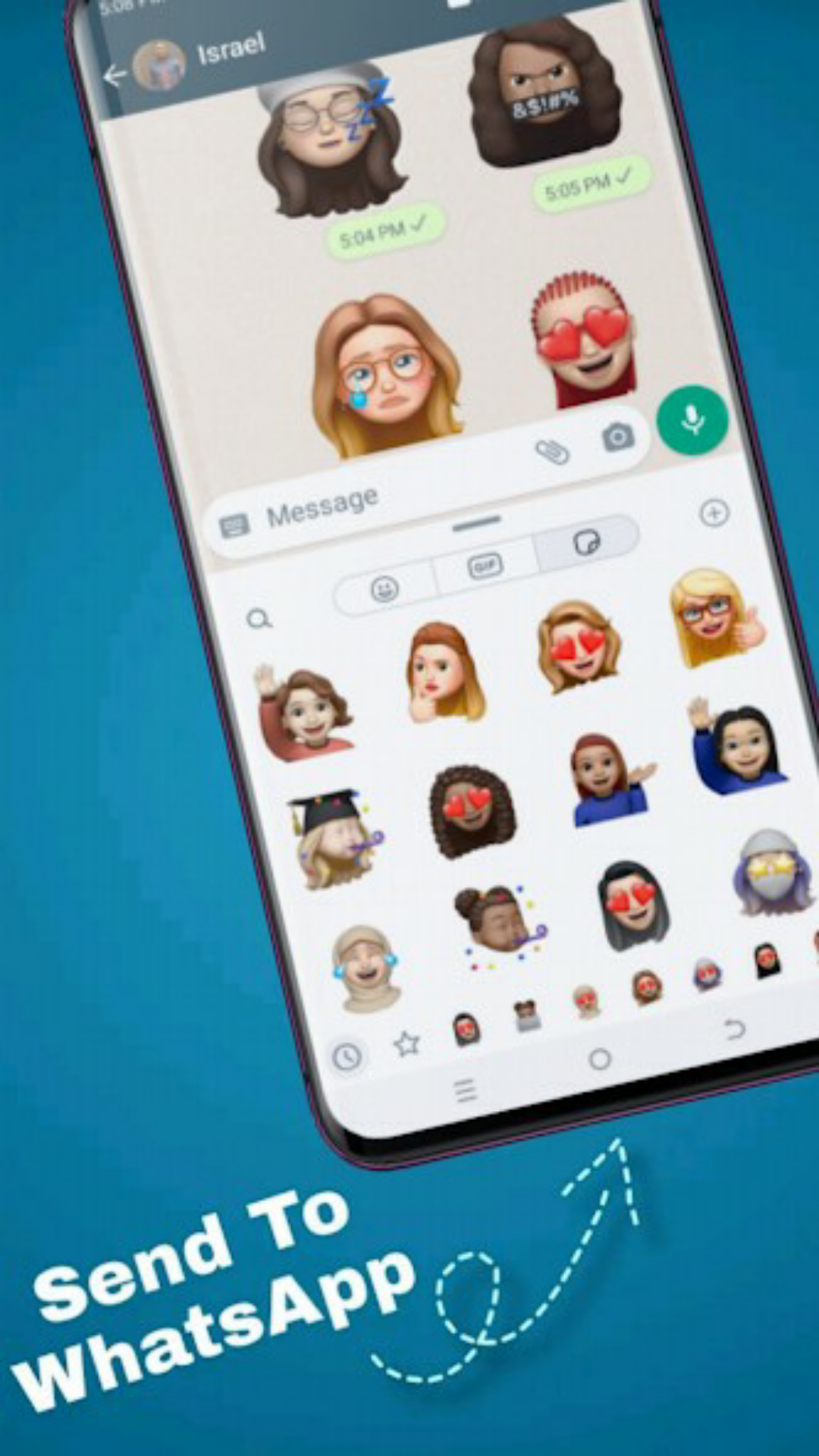 Female Memoji Stickers for WhatsApp 2023 - App on Amazon Appstore