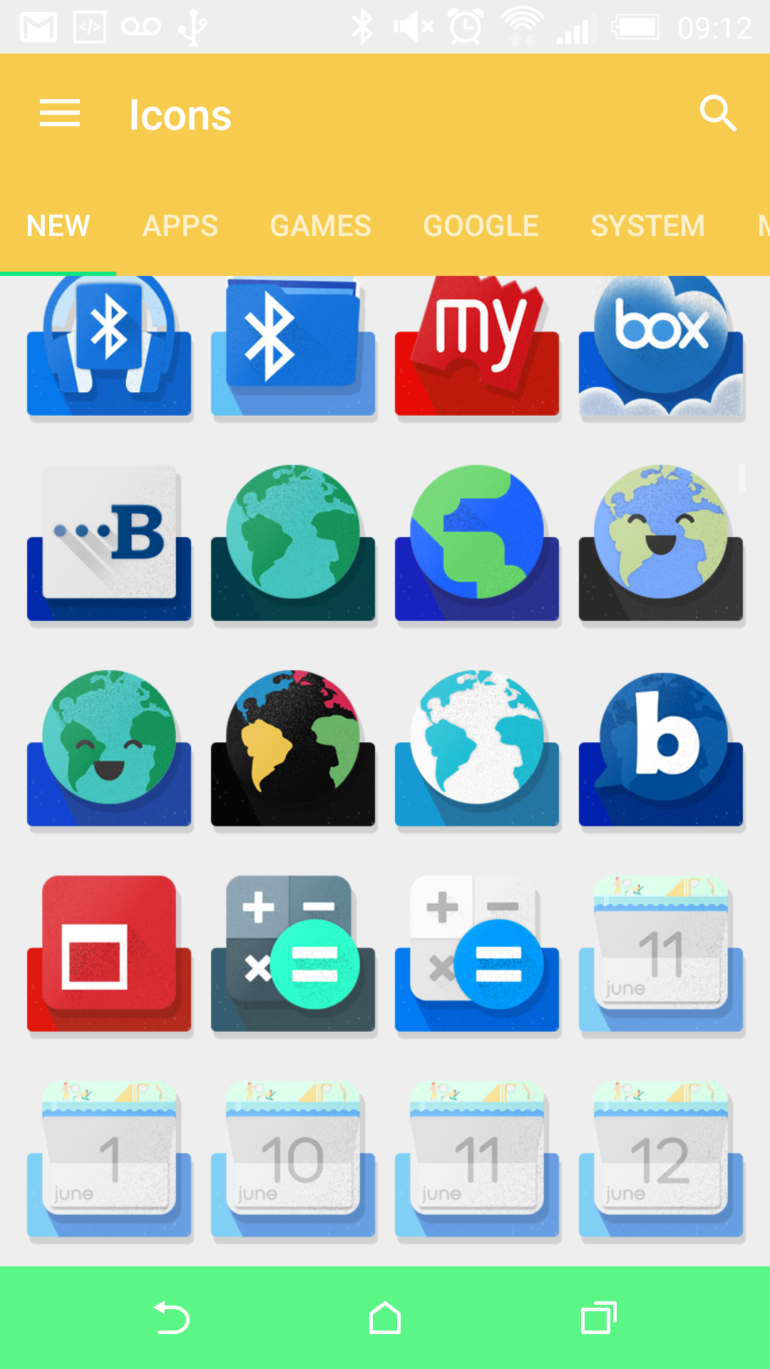 HORIZON - Icon Pack - App on Amazon Appstore
