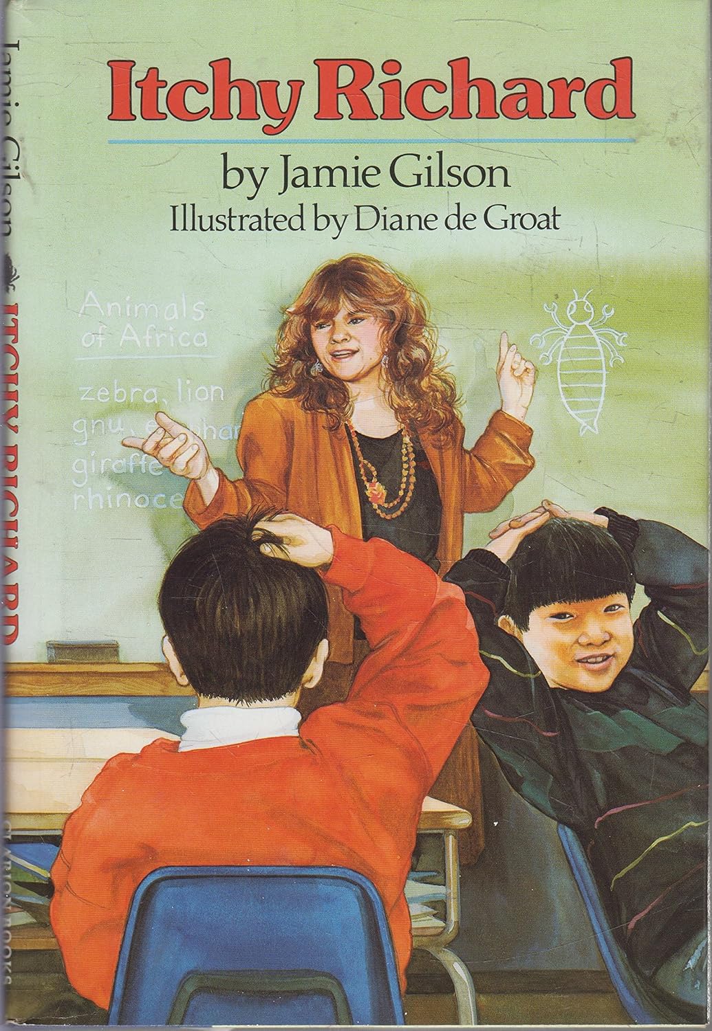 Itchy Richard: Gilson, Jamie, De Groat, Diane: 9780395592823: Amazon ...
