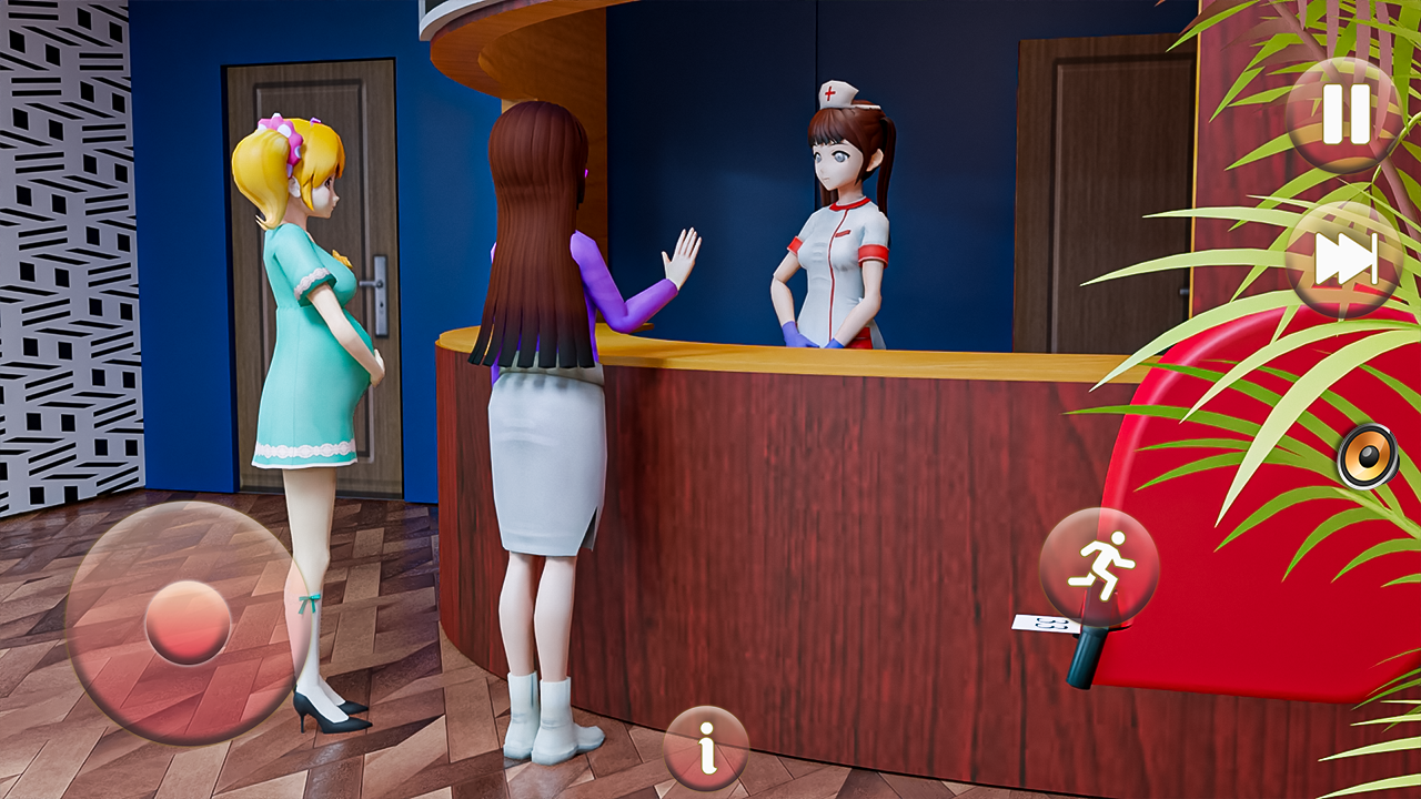 Anime Virtual Pregnant Mom Life Simulator, Newborn Babysitter Sims Care ...