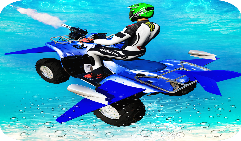 Underwater Flying ATV Quad Bike Shooting-Amazonアプリストアのアプリ