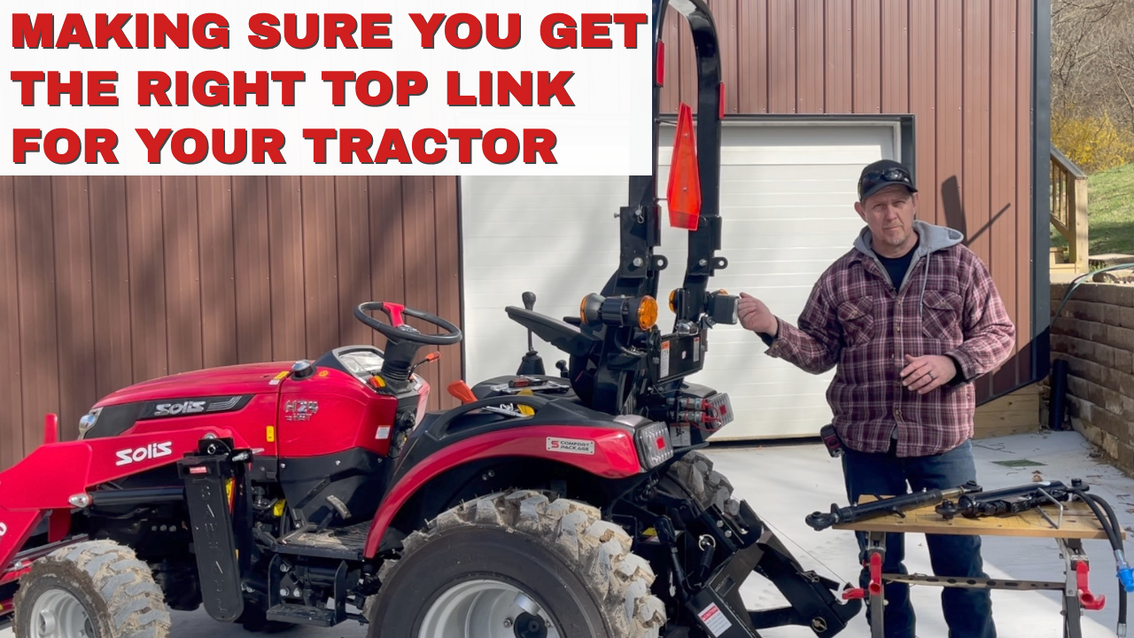 Watch Make Sure You Get The Right Top Link for Your Tractor on Amazon Live