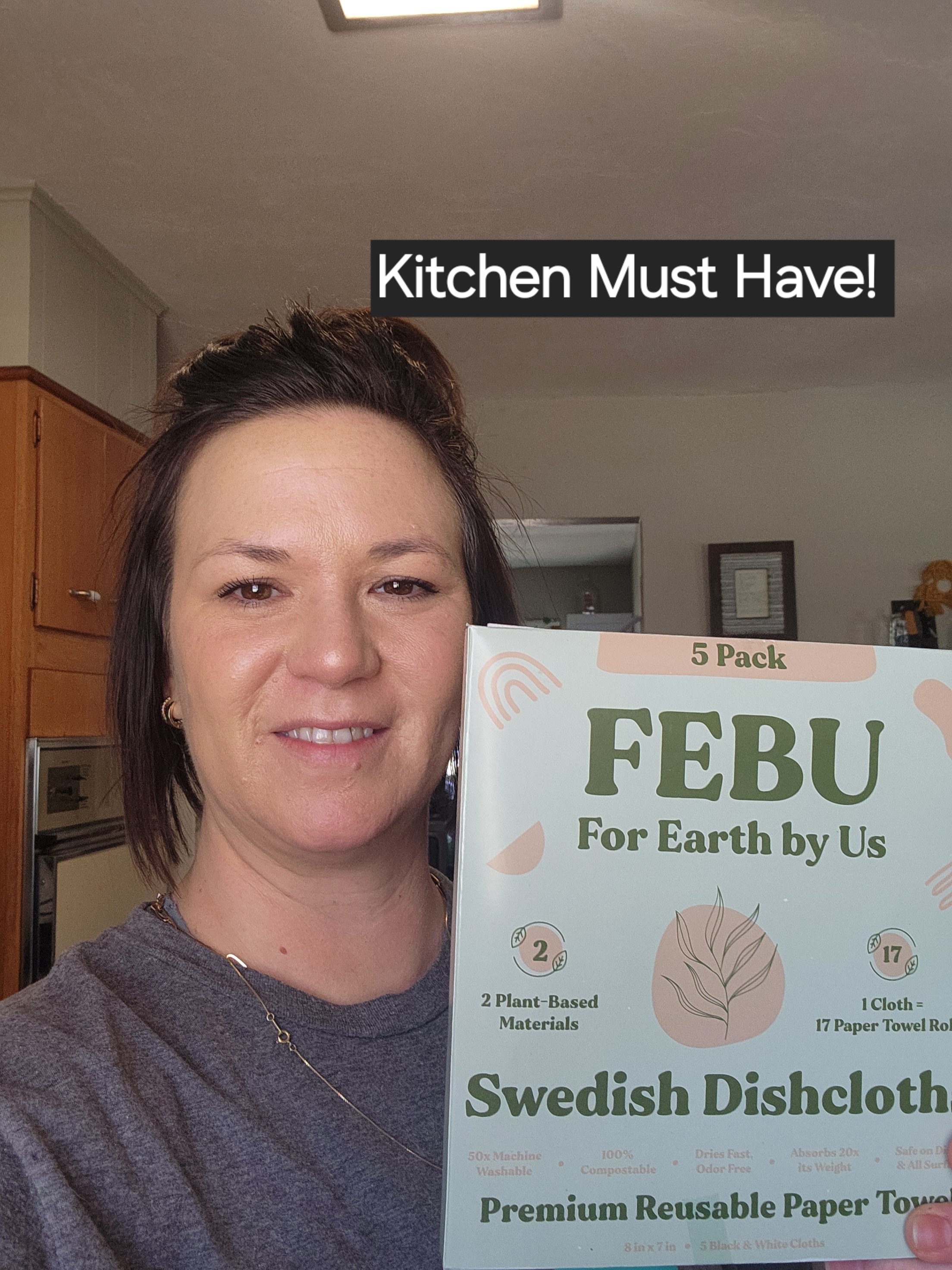 Watch Honest Review FEBU Swedish Dishcloths for Kitchen on Amazon Live