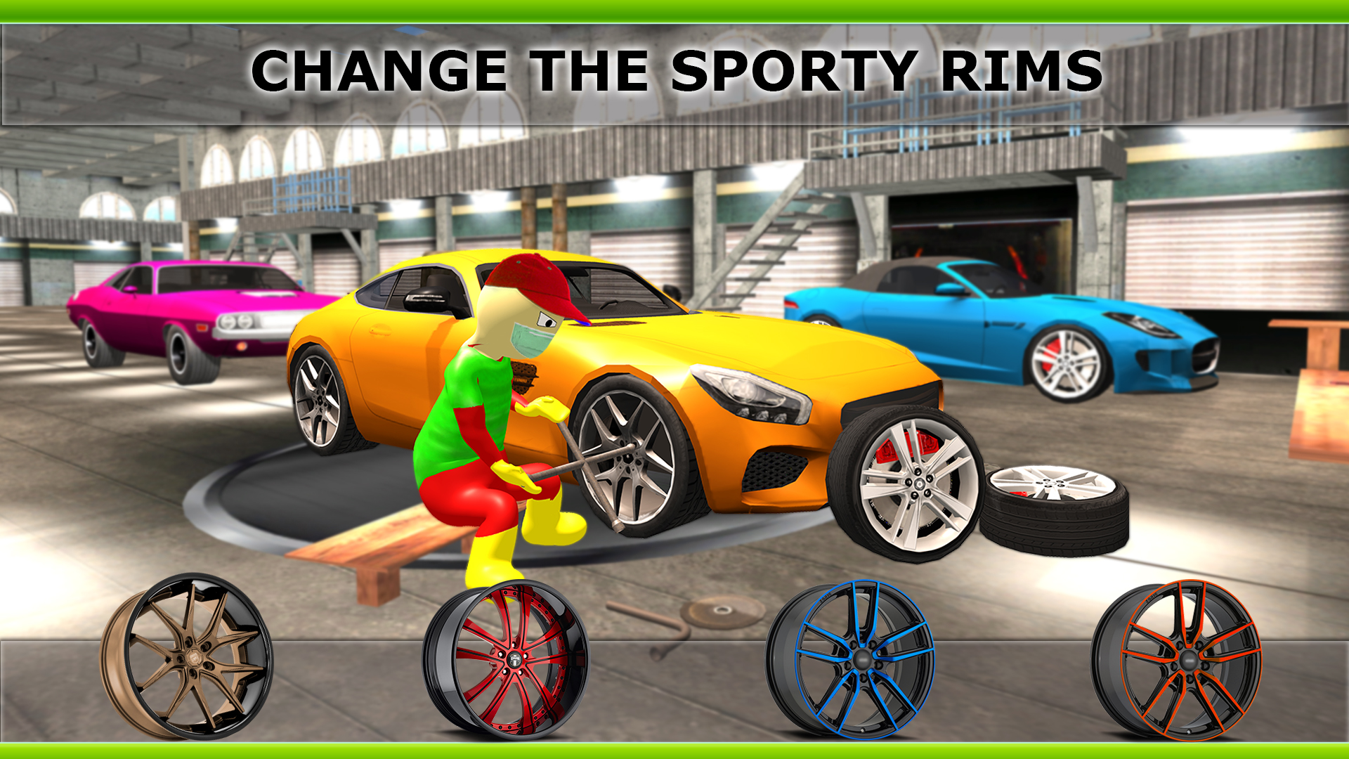 Stickman Car Garage Auto Workshop - Stickman Games - App on Amazon Appstore