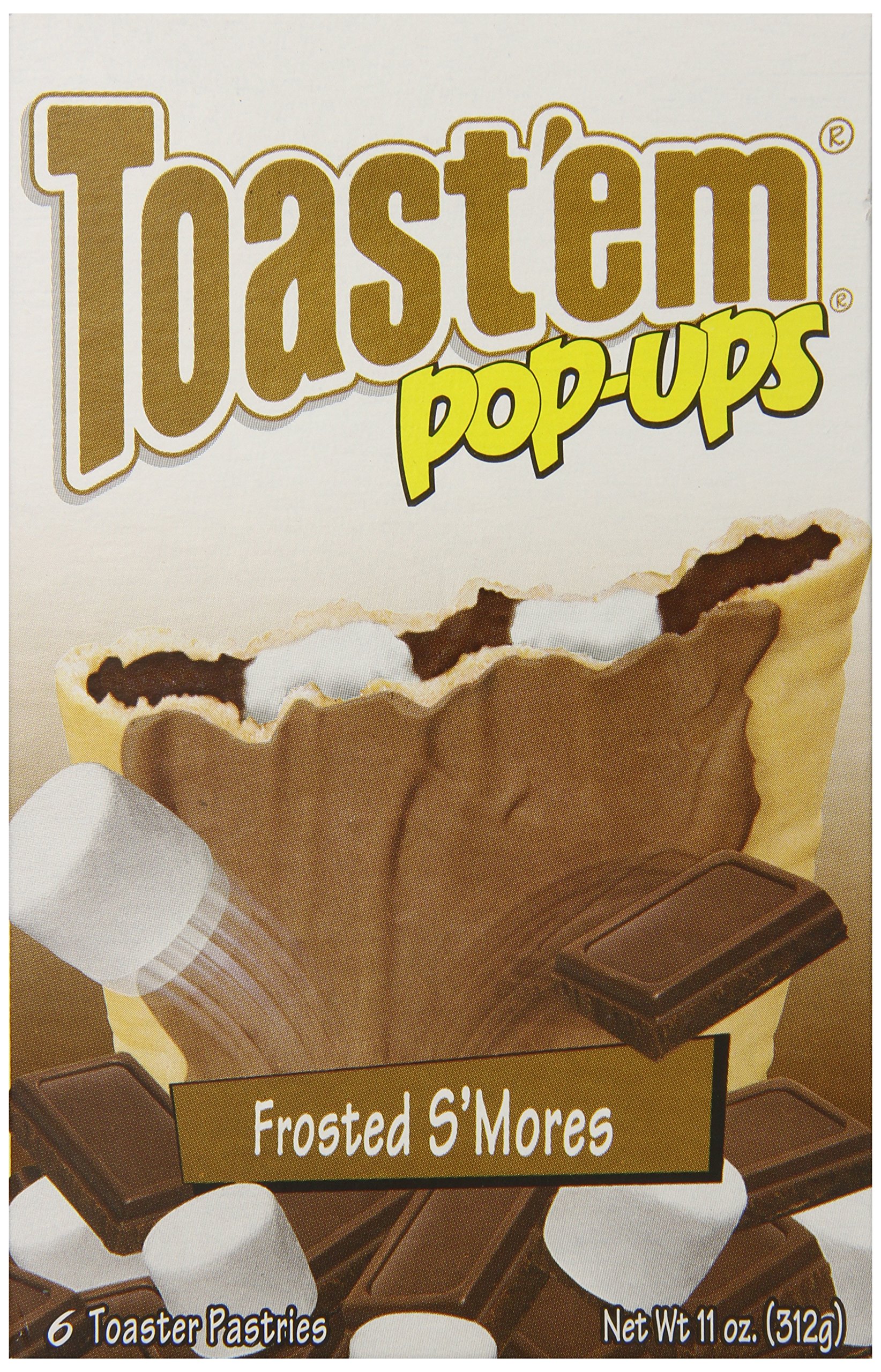 Amazon.com: Toast'em Frosted Smores Pastry Tart, 11 Ounce : Grocery ...