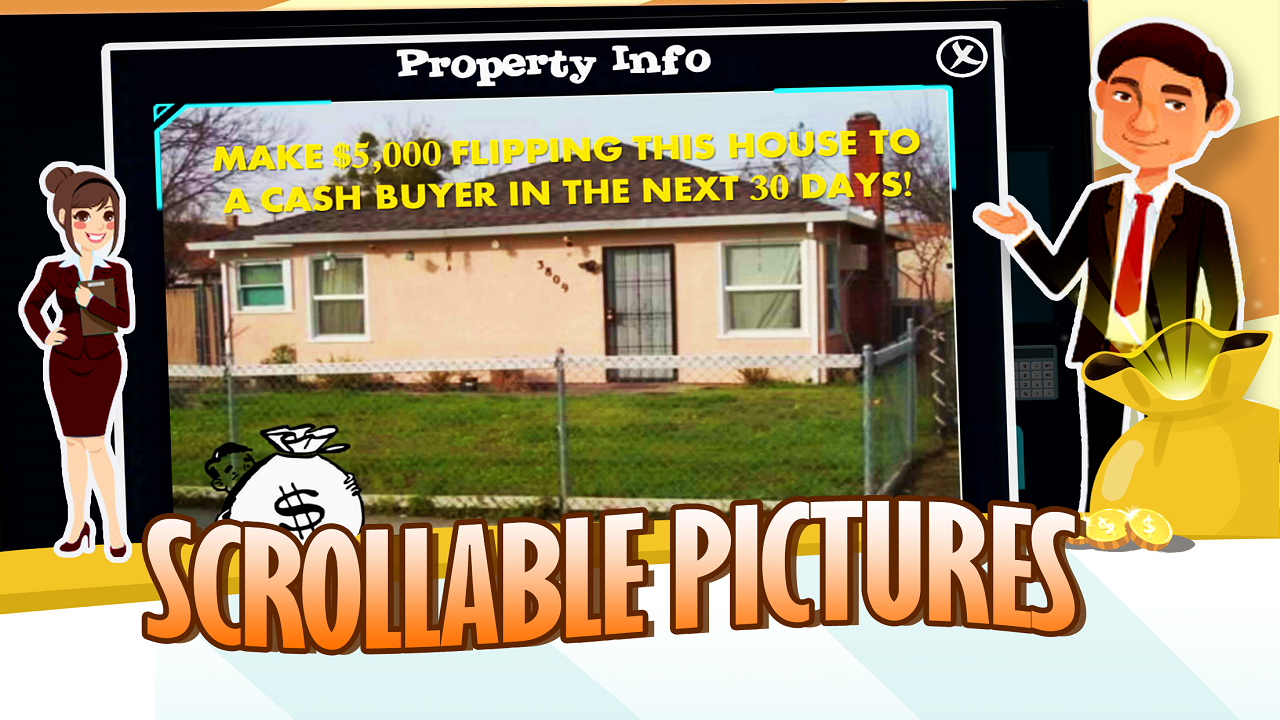 Bank Foreclosure Millionaire: BIG PROFITS House Flipping Game - App on ...