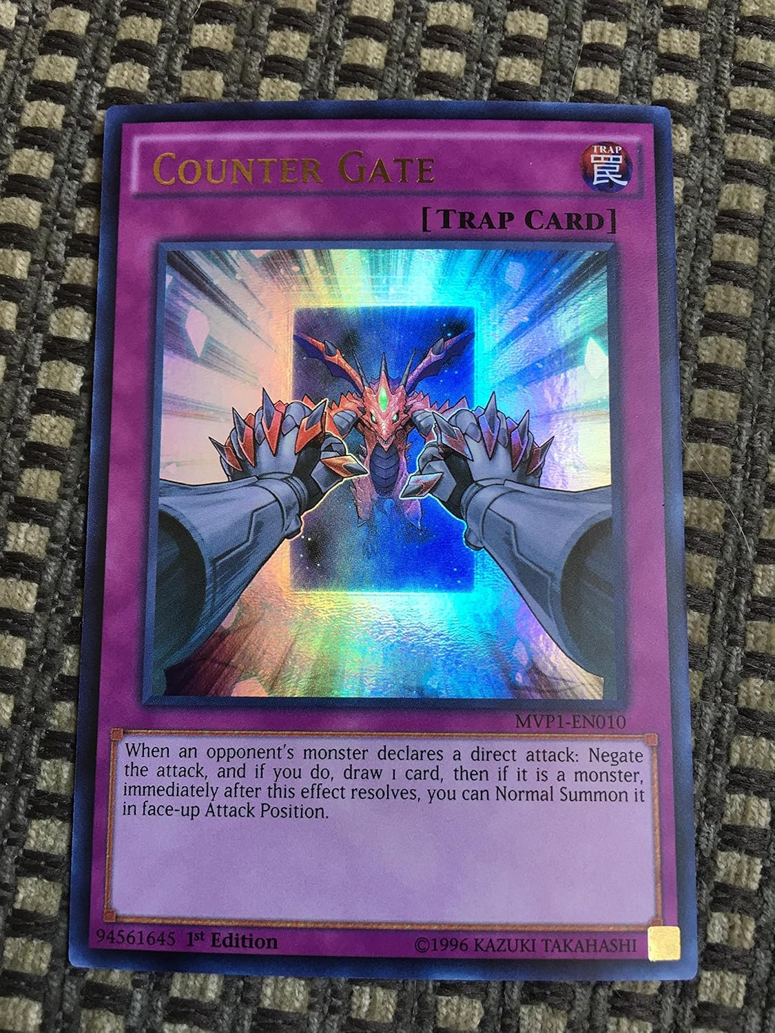 Amazon.co.jp: Yu-Gi-Oh! - Counter Gate (MVP1-EN010) - The Dark Side of ...