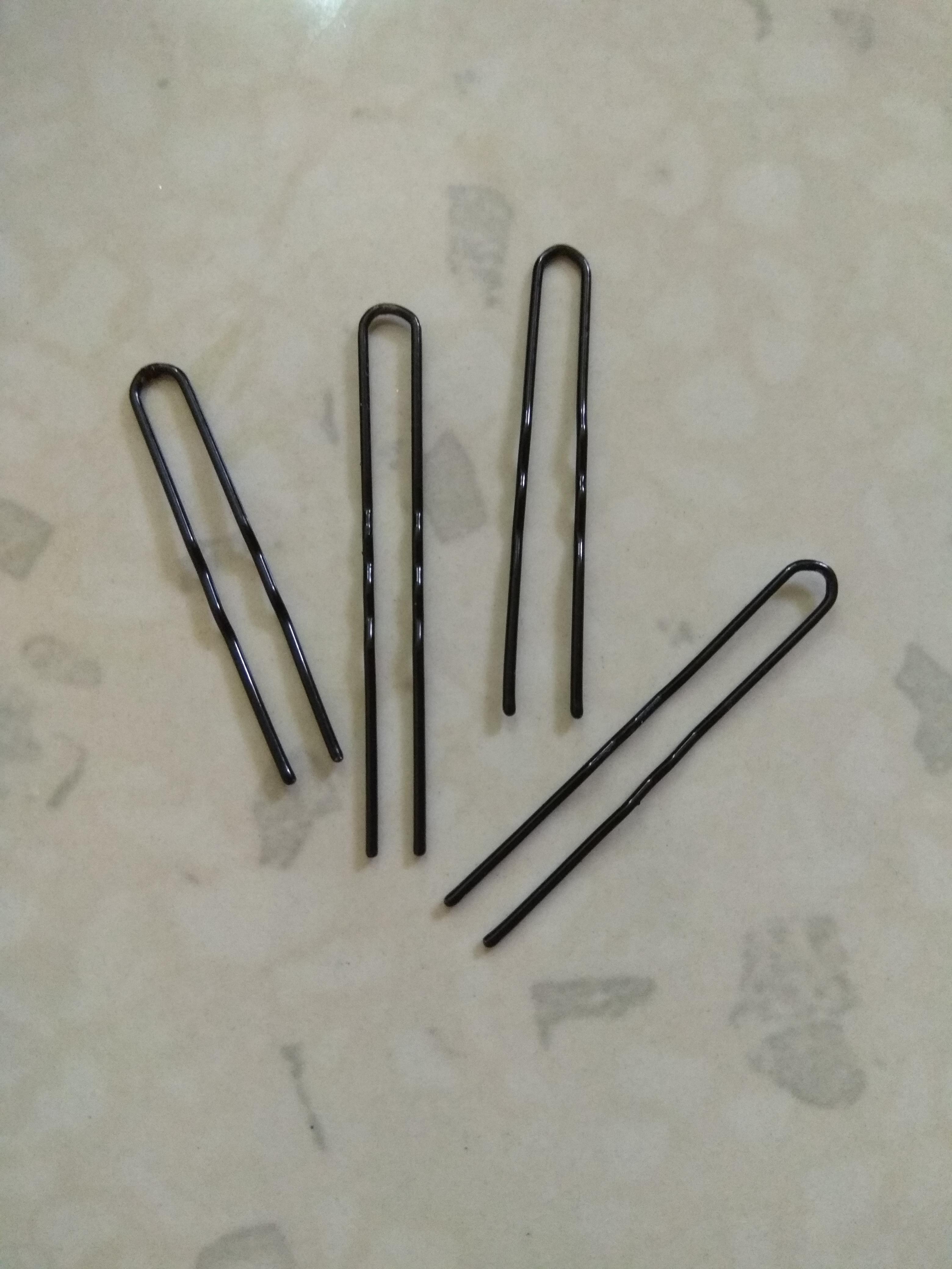 Buy HOC® Large & Medium U Shape Pins,Jura Pins, Bridal U Pins & Bun ...