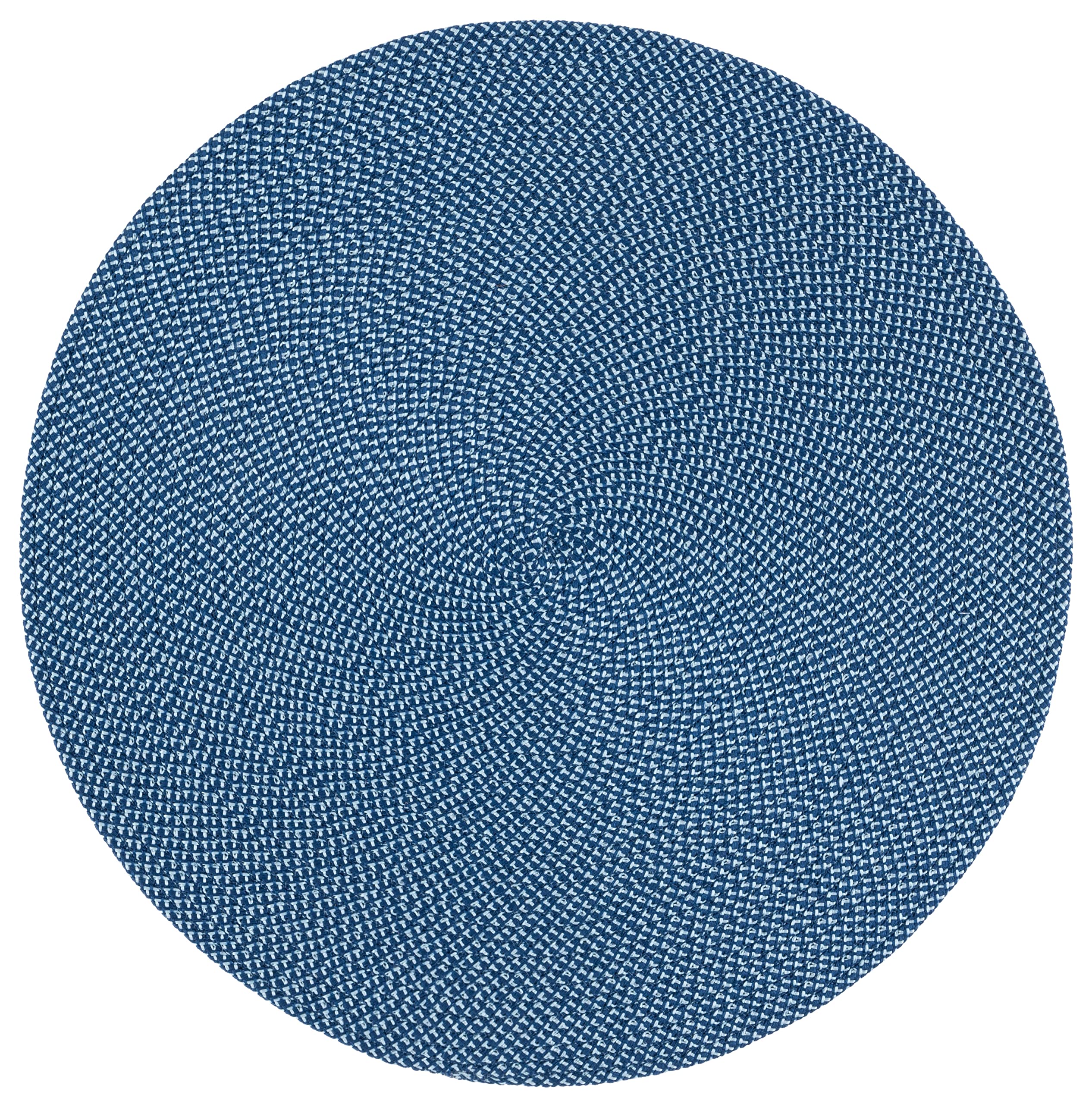 Amazon.com: SAFAVIEH Braided Collection Area Rug - 4' Round, Navy ...