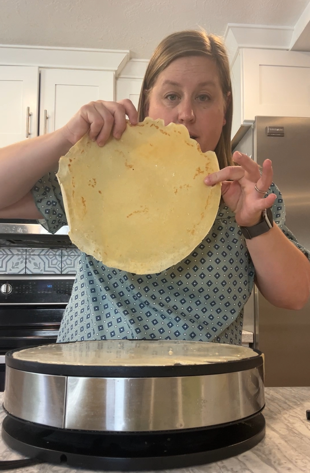 Watch Watch me make crepes with this! on Amazon Live