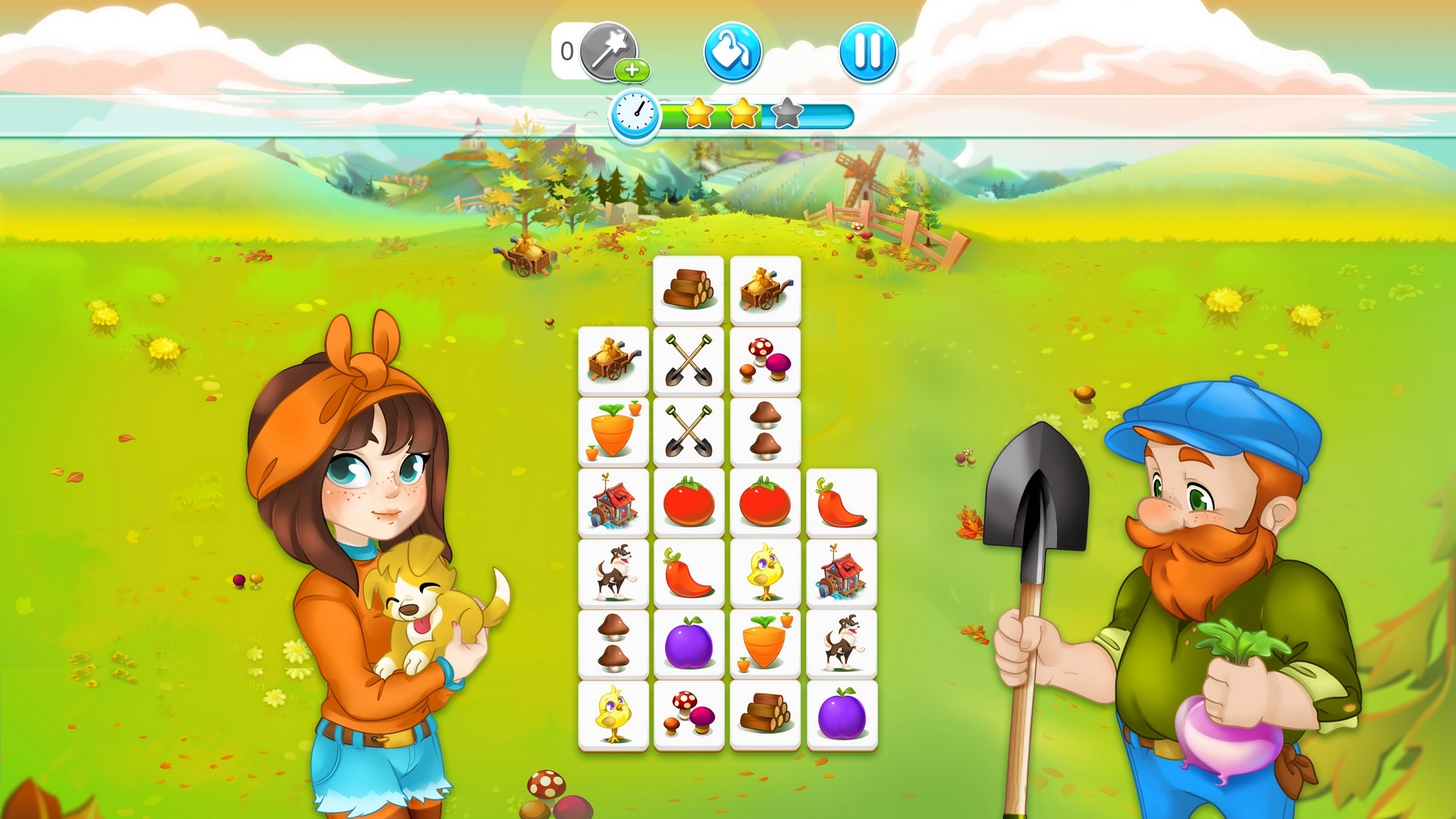 Happy Farm : Tiles Match for TV - App on Amazon Appstore