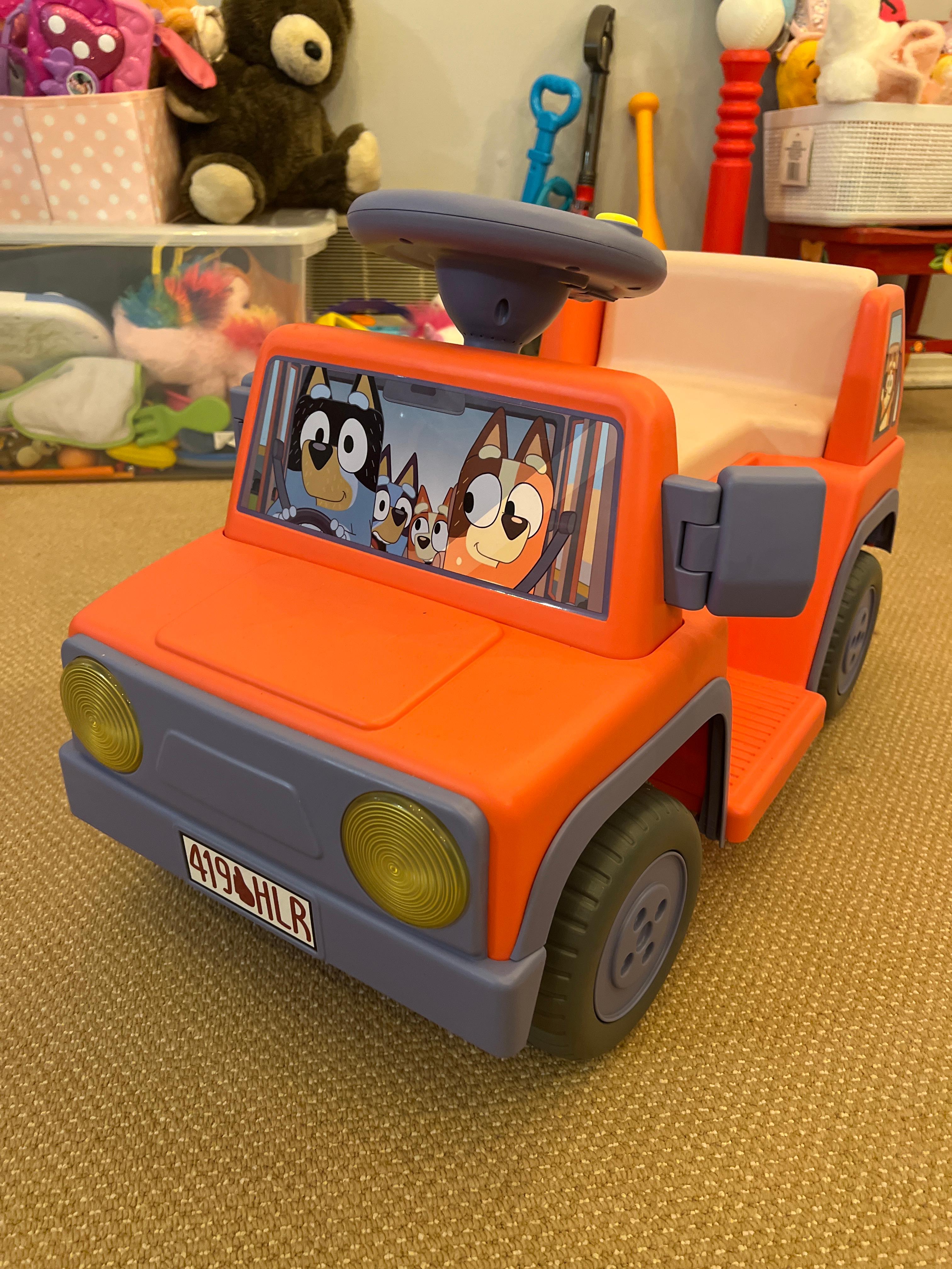 Watch Bluey Ride On Battery Powered Car Perfect Gift For Toddler on ...