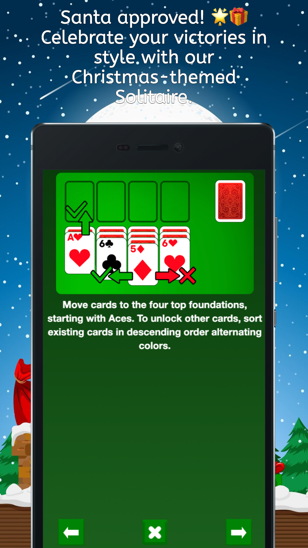 Santa Christmas Play Solitaire - A Festive Game for Holiday Fun - App ...