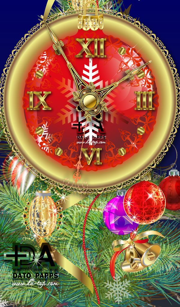 Xmas Clock LWP HD+ Holiday Live Wallpaper and Clock - App on Amazon ...