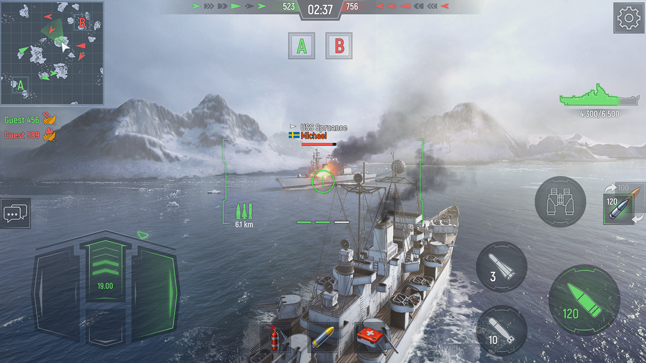 Naval Warship Battle Games - Command the Seas Action Simulator Game ...