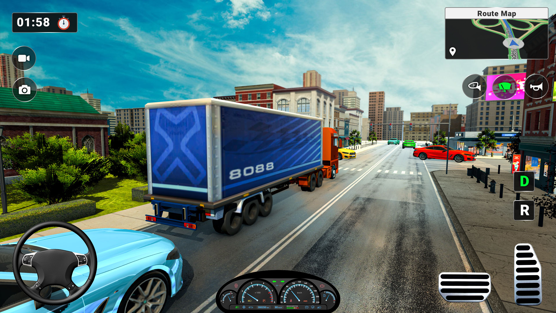 jeu de sensations fortes 3D simulateur de camion hors route:Amazon.fr ...