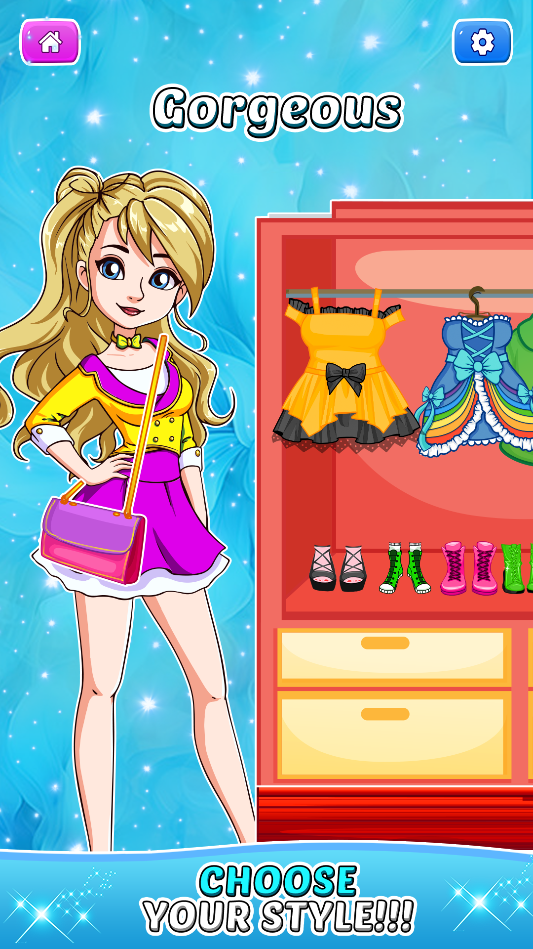 Paper Doll DIY Fashion Diary - Girls Makeup & Dress up Makeover Games ...