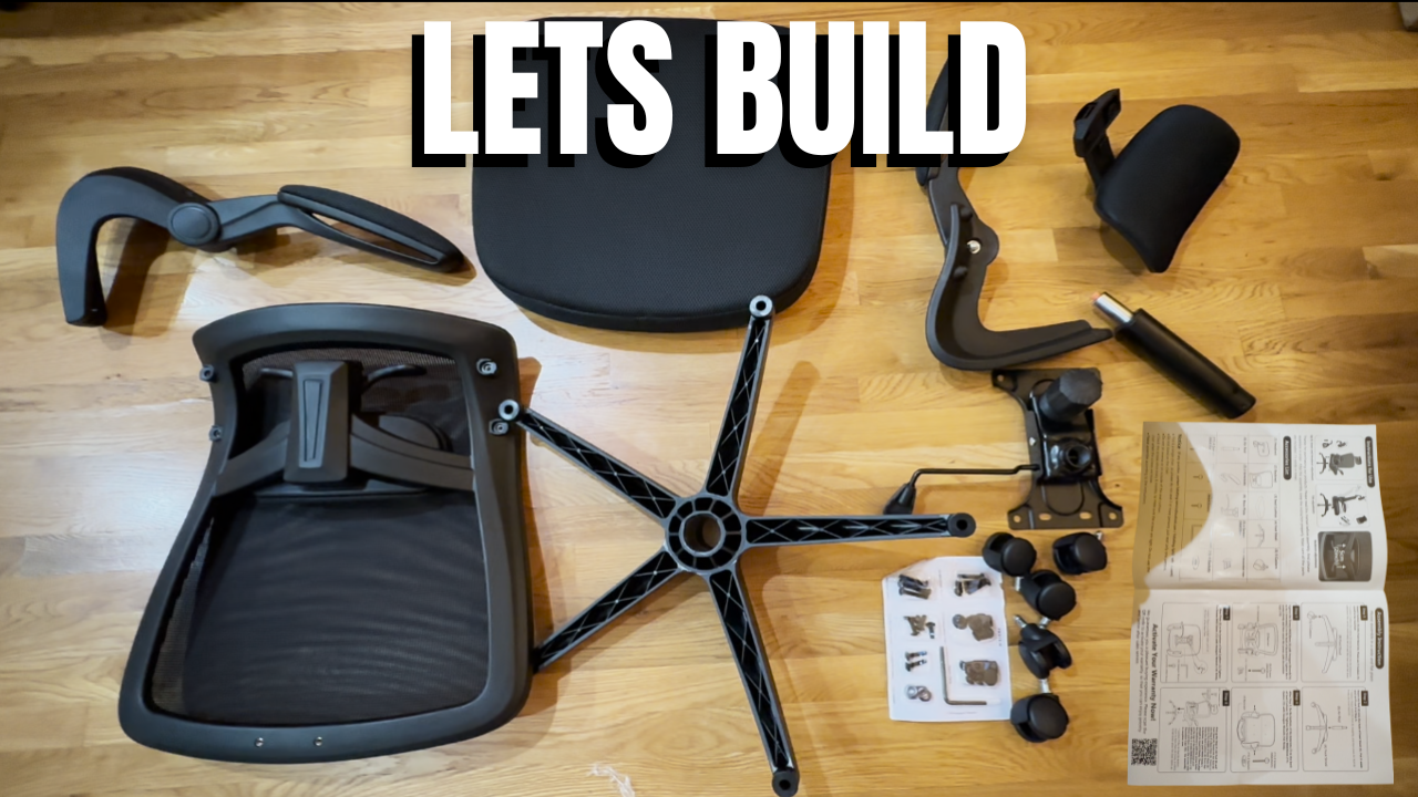 Watch Complete chair assembly start to finish on Amazon Live
