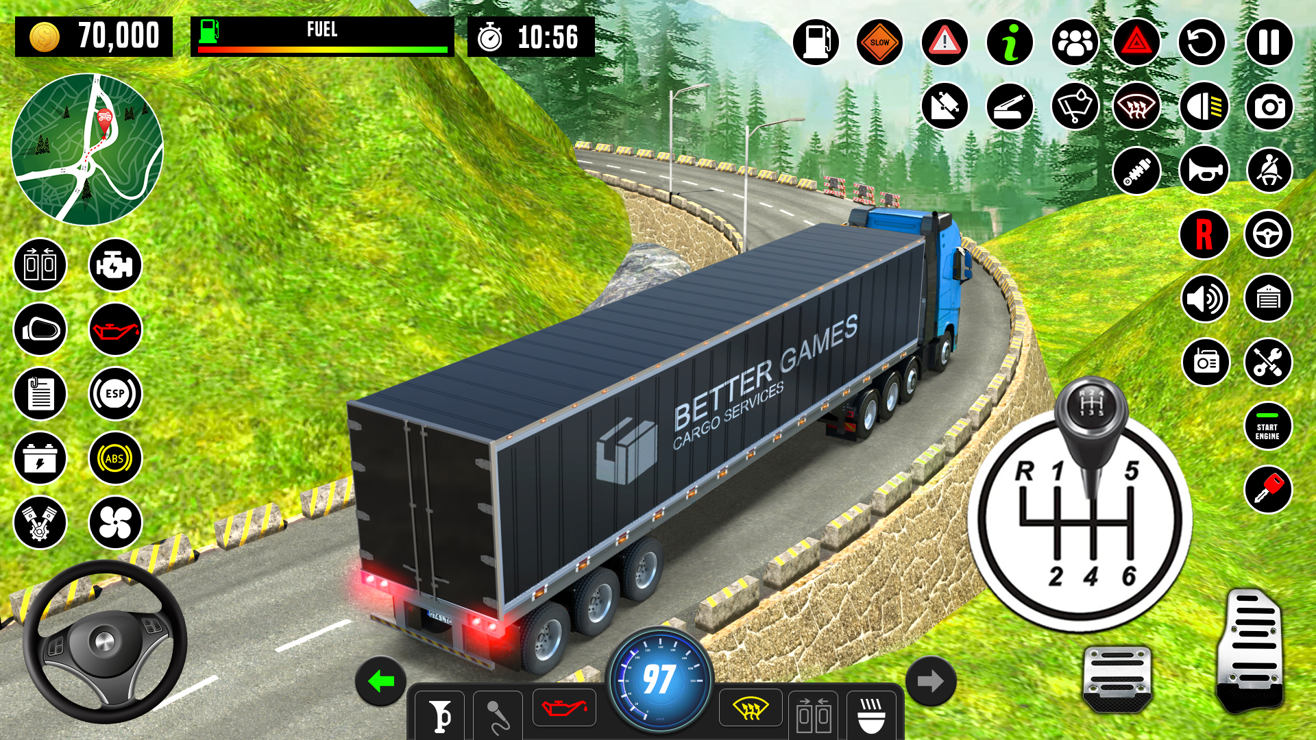 USA Truck Driving Games Simulator : Oil Tanker Truck Parking - App on ...
