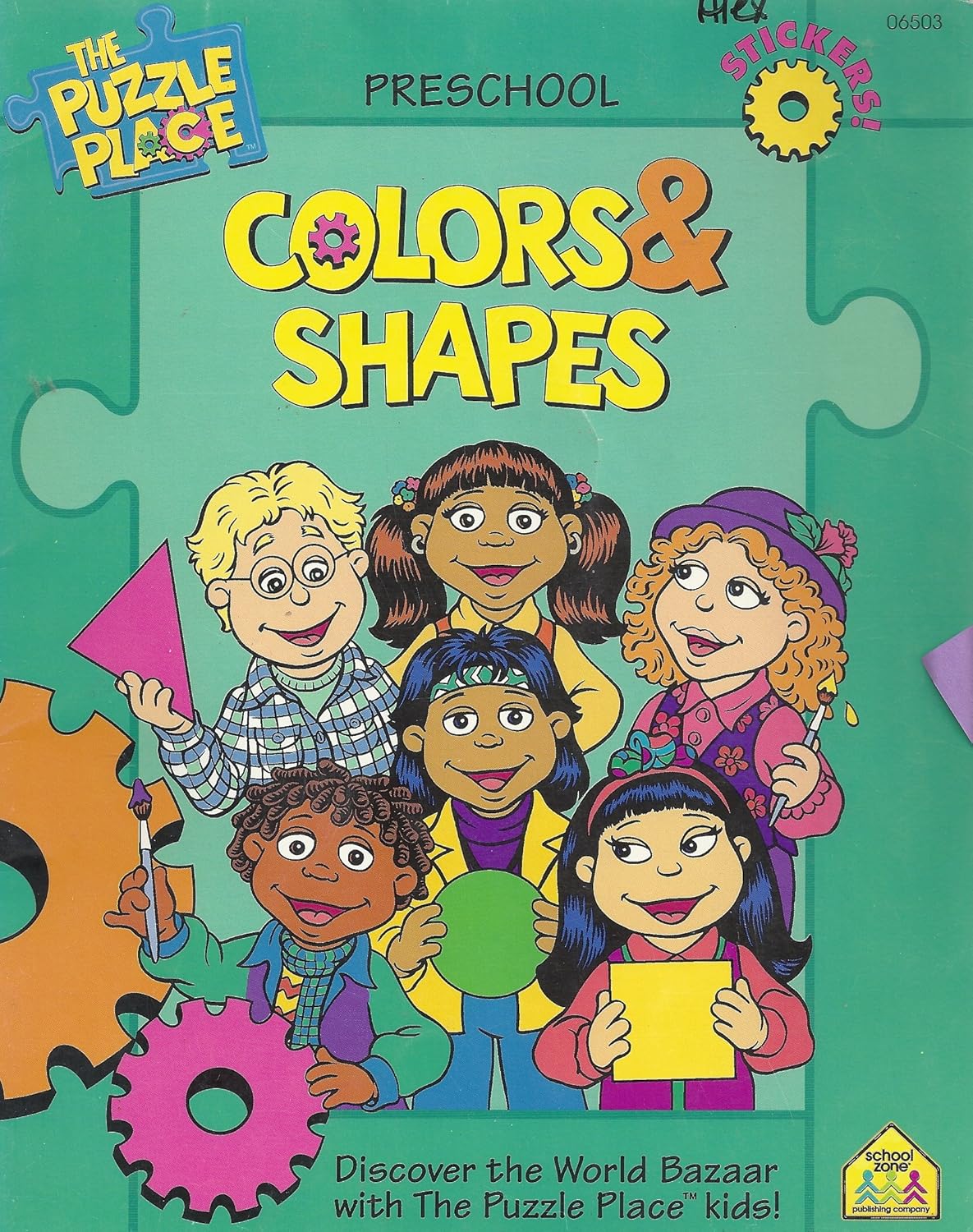Colors and Shapes (Puzzle Place Workbooks) : Amazon.in: Books