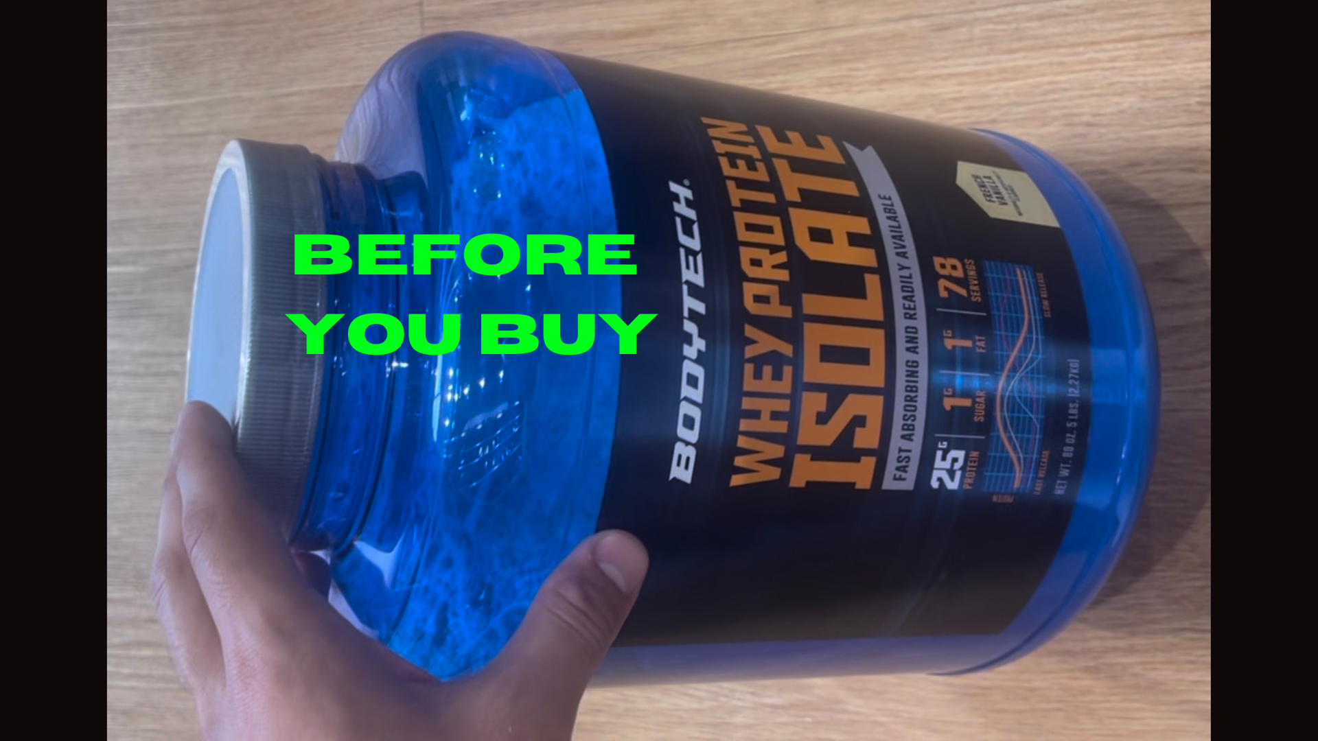 Watch Before You Buy BodyTech Whey Protein Isolate HONEST Review on ...