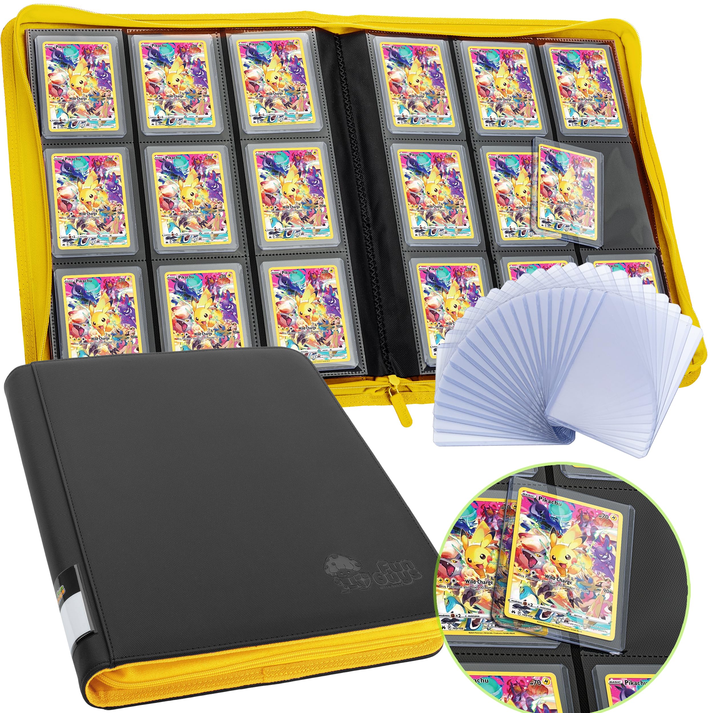 Snapklik.com : Toploader Binder, Trading Card Binder Storage, 252 9 ...