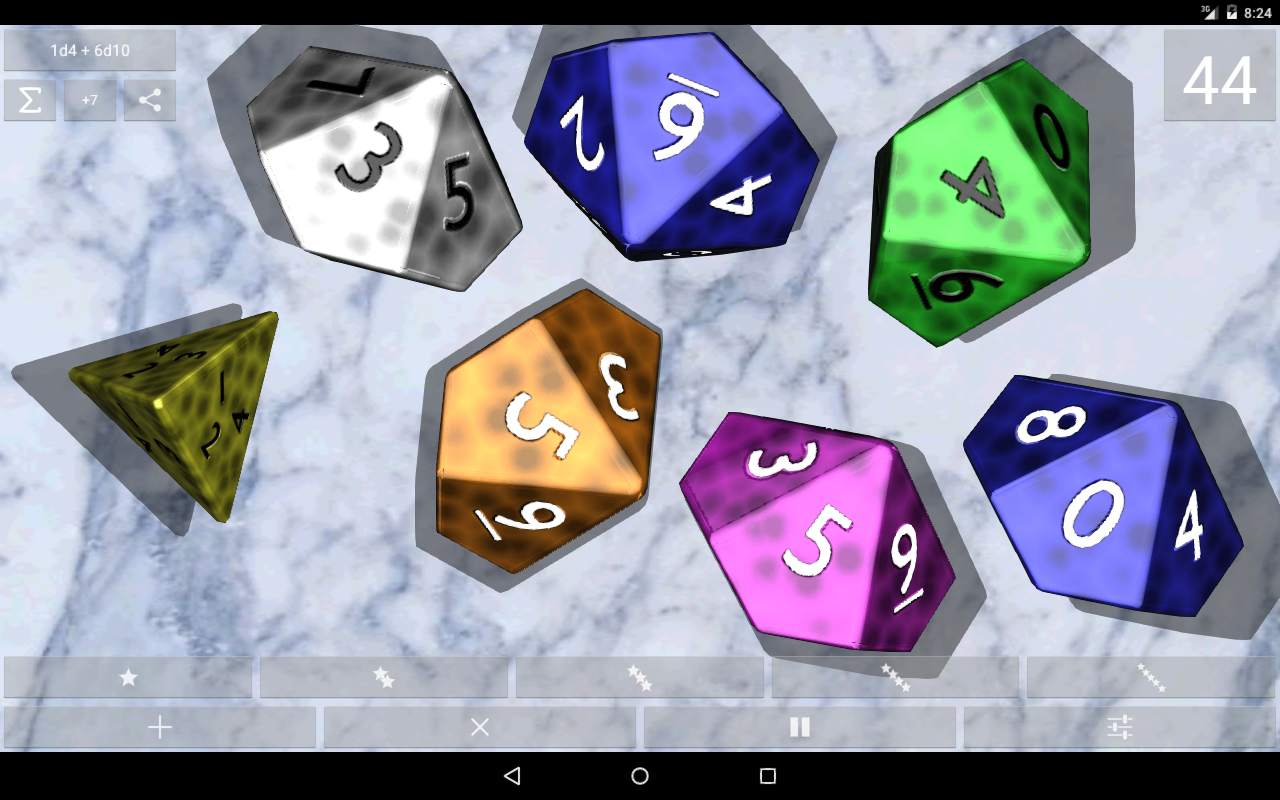 DnDice - 3D RPG Dice Roller - App on Amazon Appstore