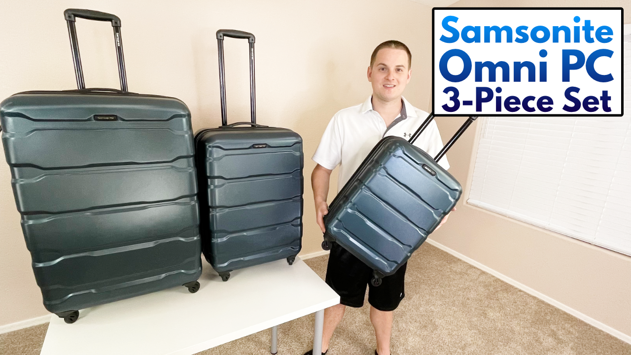 Watch Samsonite Omni PC Luggage ﹙3 Piece Set﹚ - What's Included? on ...