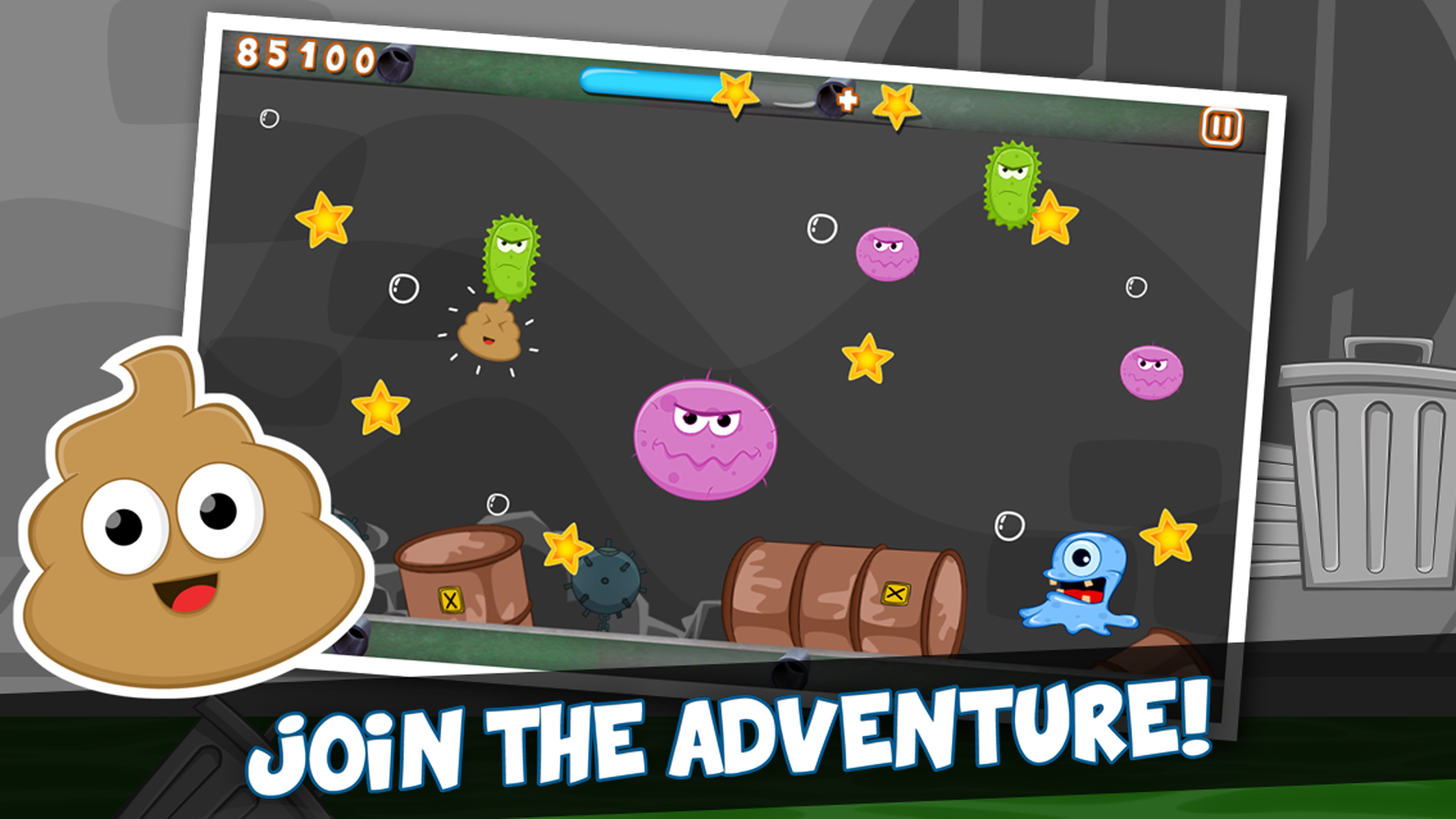 Farting Poo Story - Stinky Pou Swim Time - App on the Amazon Appstore