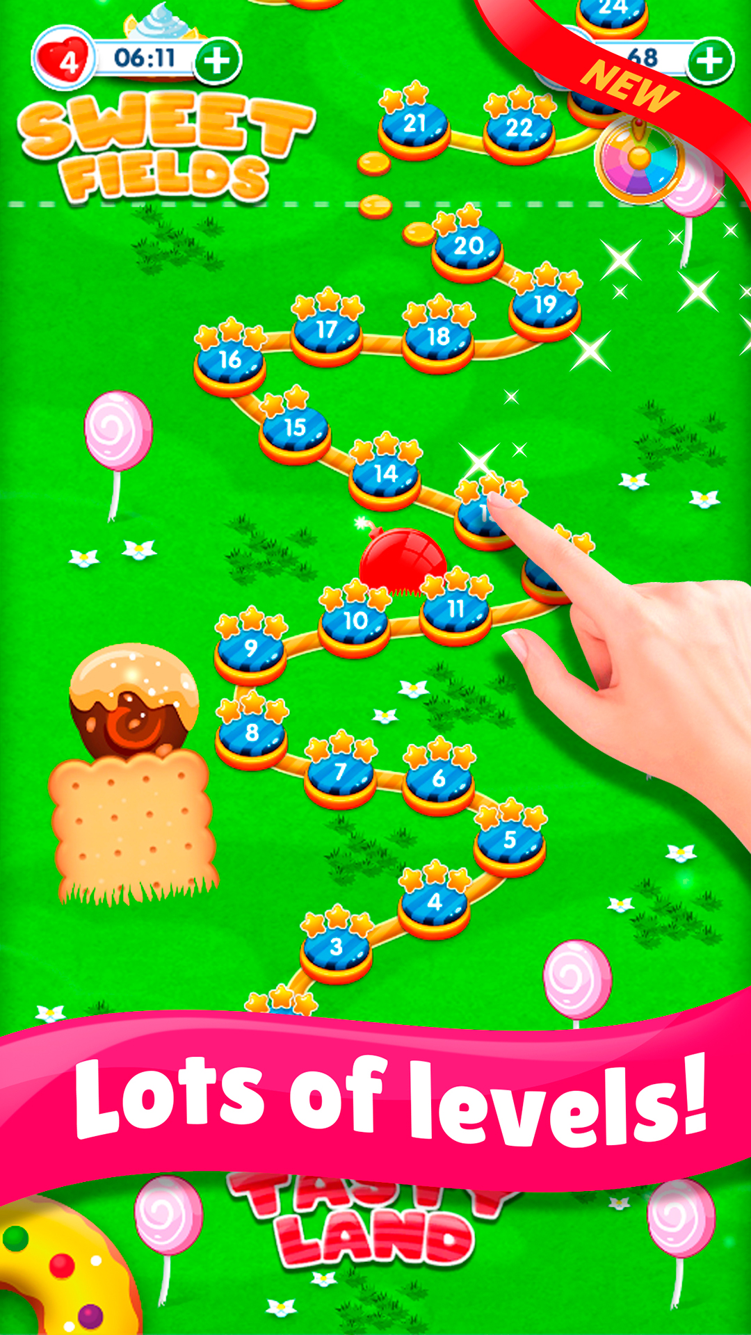 Sweet Sugar Match 3 - Free Candy Smash Game - App on Amazon Appstore