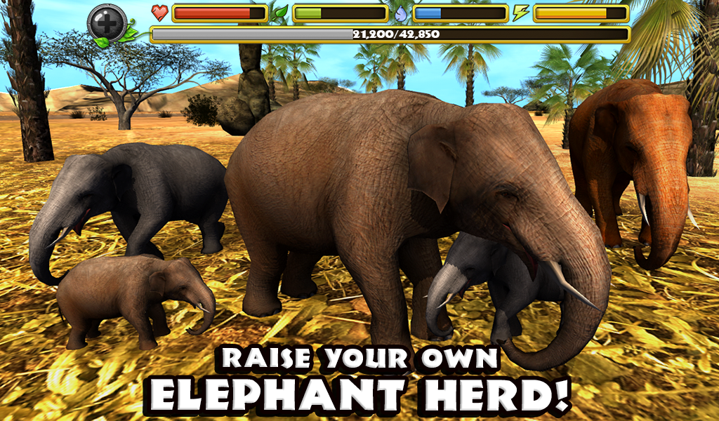 Aplicación Elephant Simulator en Amazon Appstore