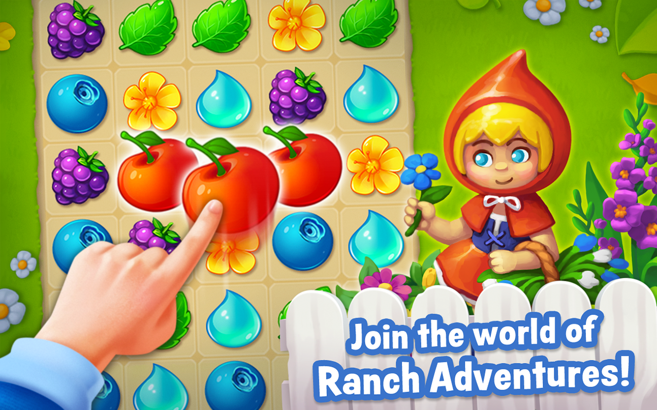 Ranch Adventures: Amazing Match Three:Amazon.in:Appstore for Android