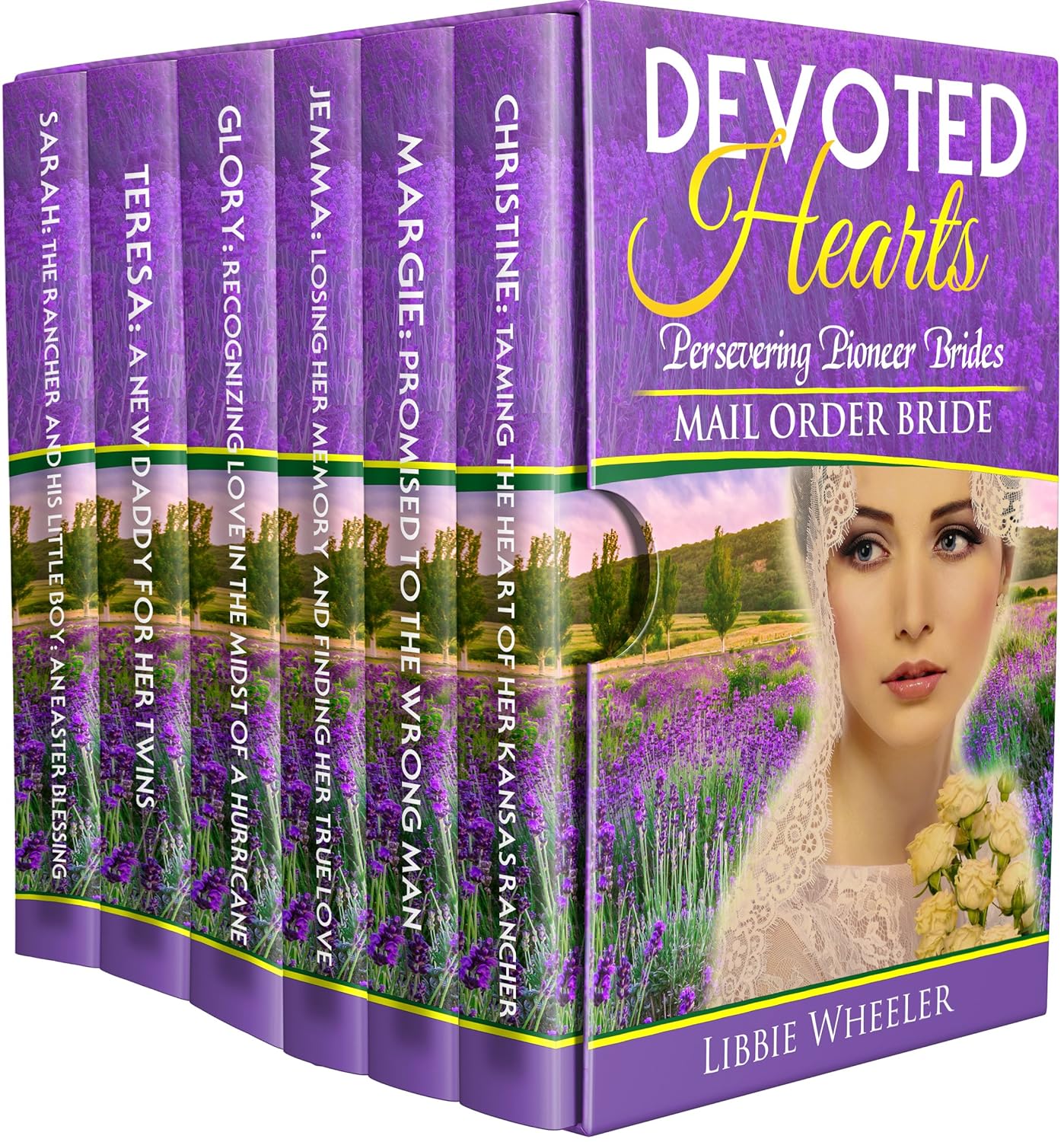 MAIL ORDER BRIDE: Devoted Hearts: Persevering Pioneer Brides: 6 Book ...
