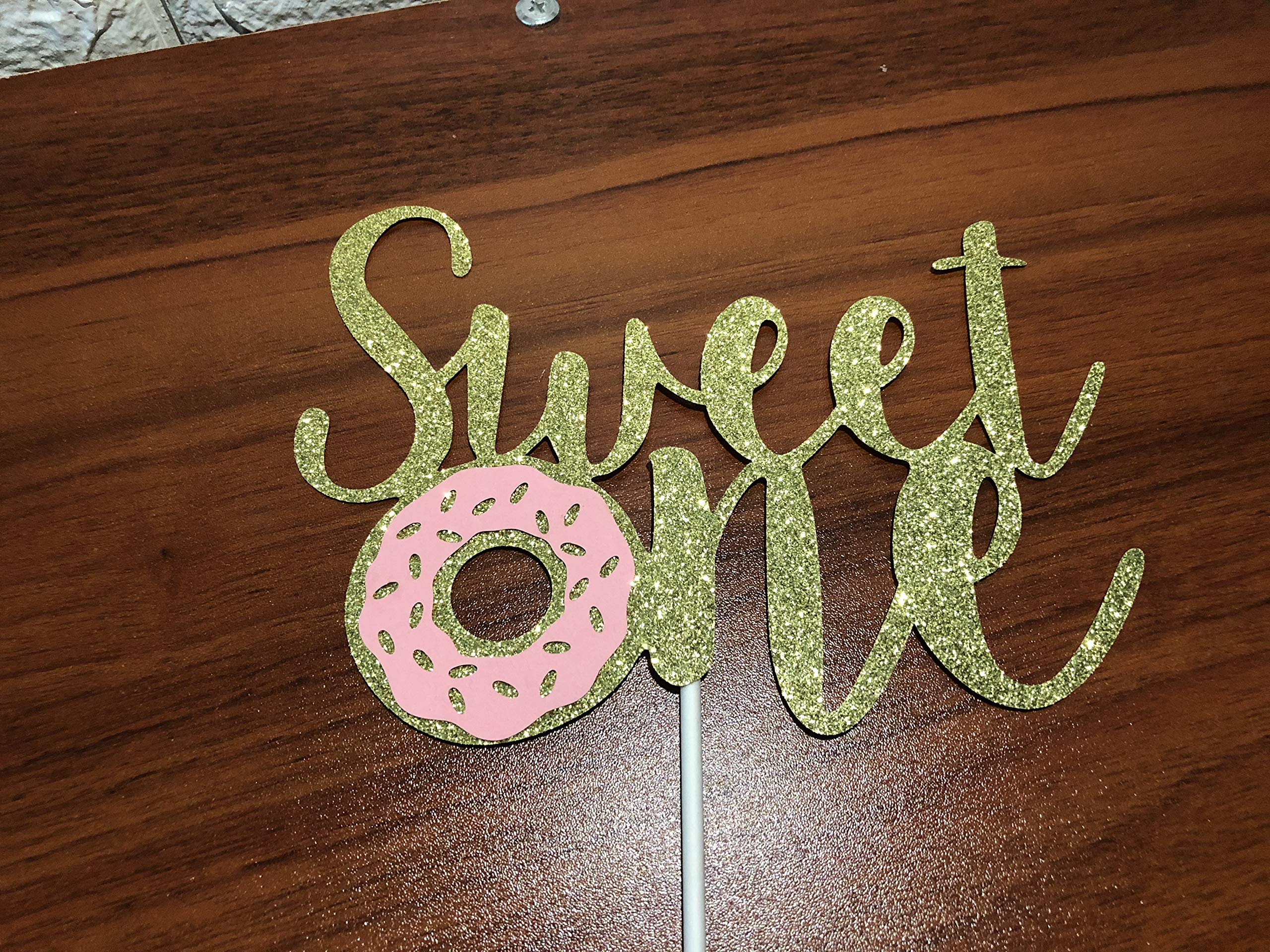 Donut Sweet One Cake Topper- 1st Birthday Cake Topper, Cake Topper for ...