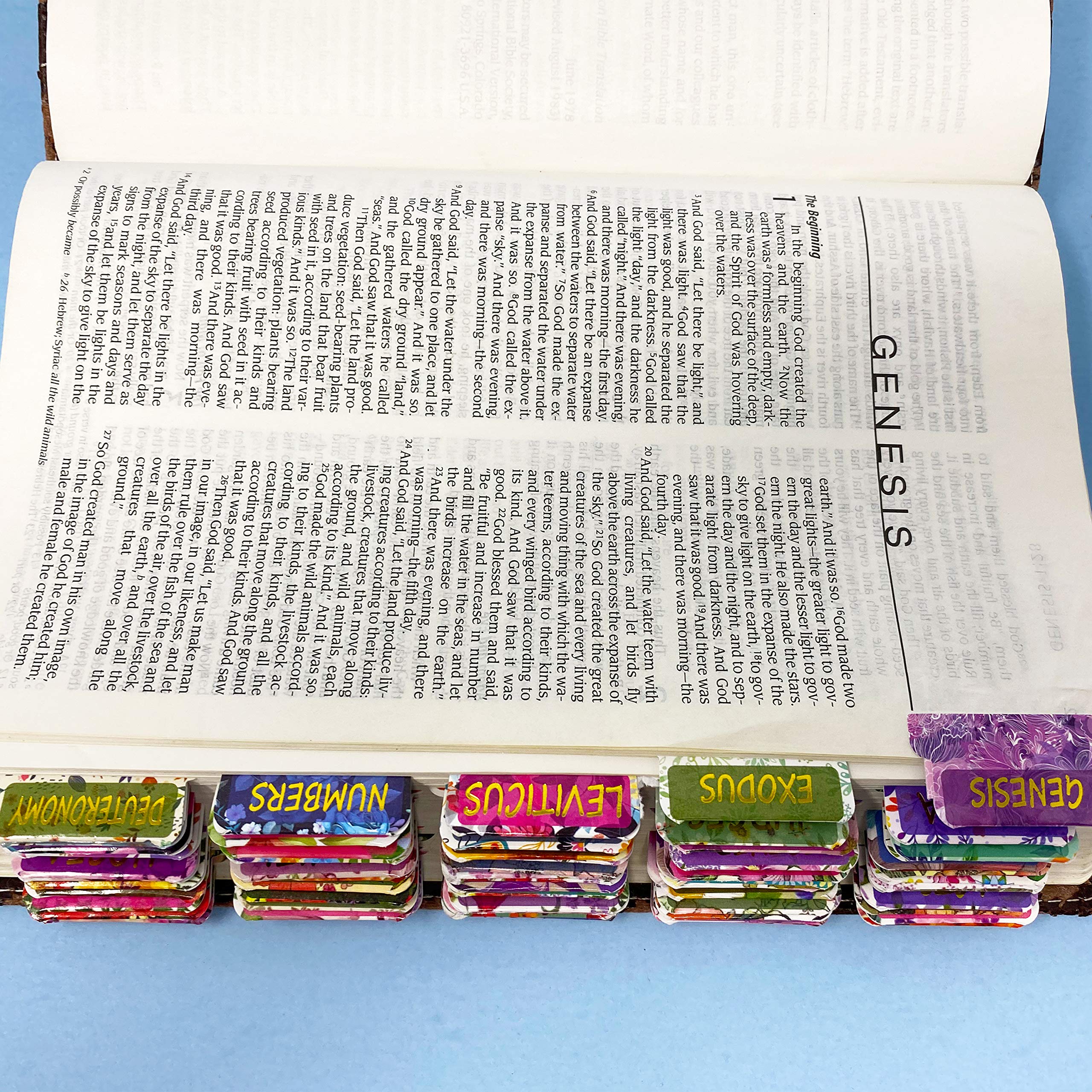 Mr. Pen- Bible Tabs, 75 Tabs, Laminated, Bible Journaling Supplies ...