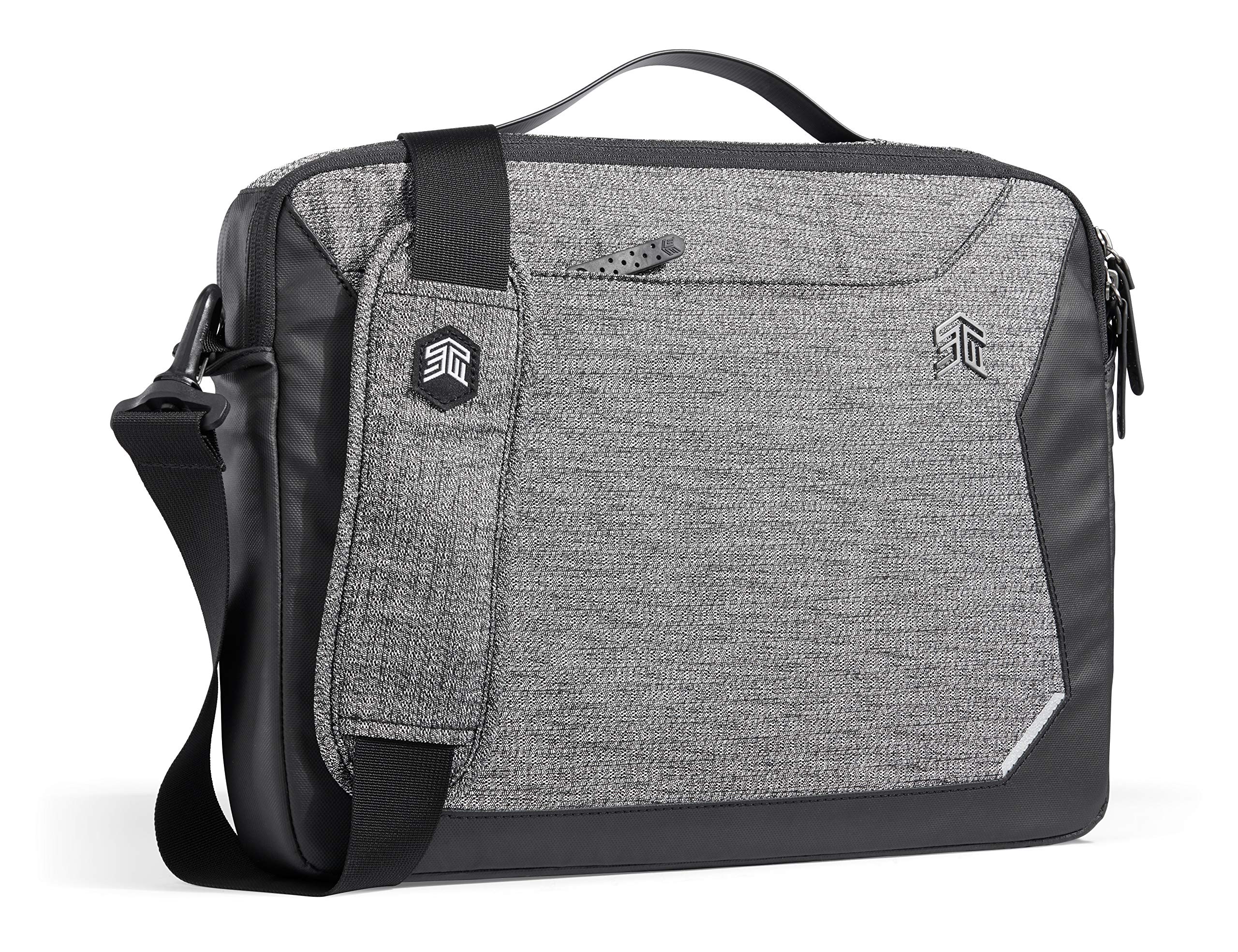 Amazon.com: STM Myth fleece-lined Brief Case with removable strap for ...
