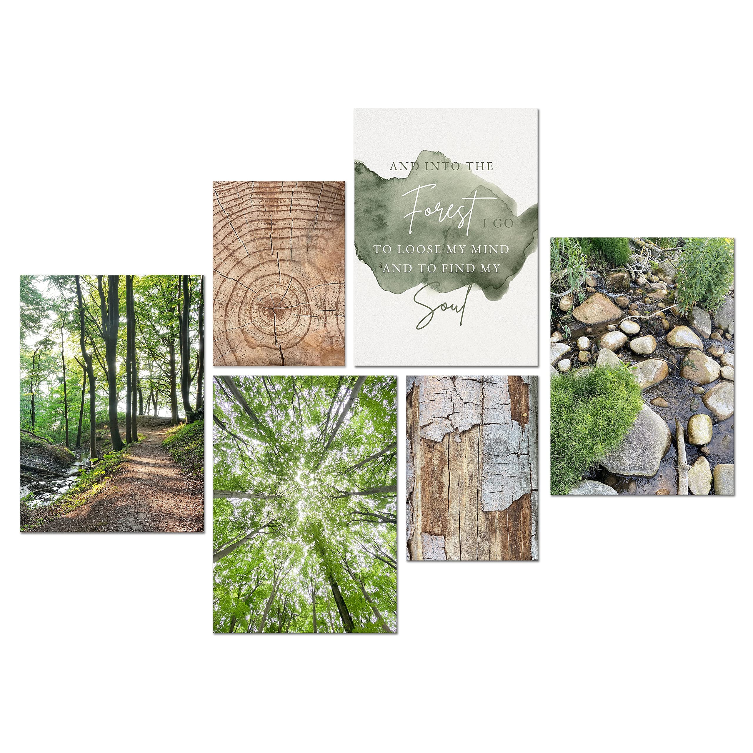 murimage Premium Poster Set NO frame | 6 Posters (4x DIN A4 & 2x DIN A5 ...
