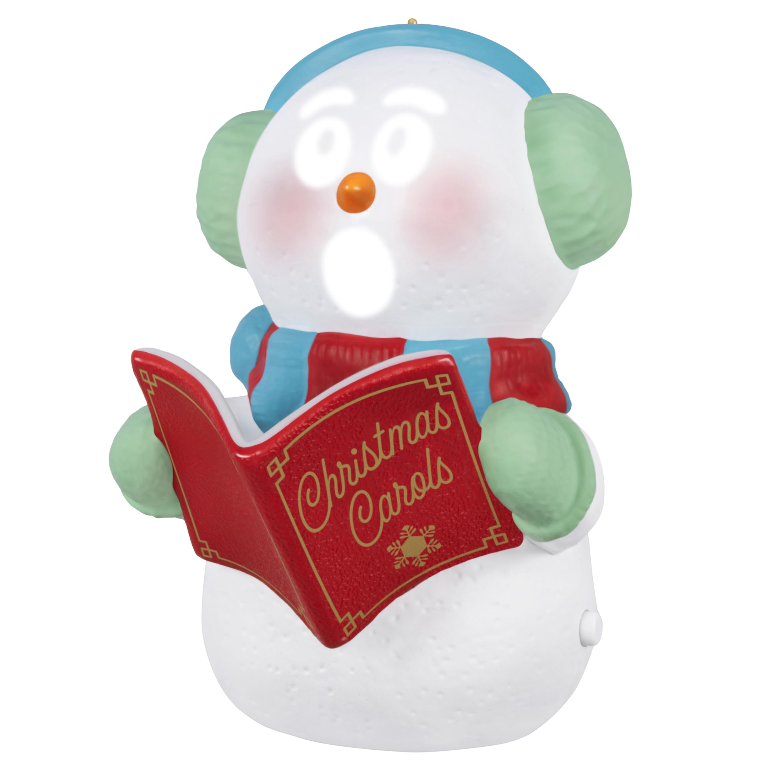 Amazon.com: Hallmark Keepsake Christmas Ornament 2024, Caroling Snowman ...