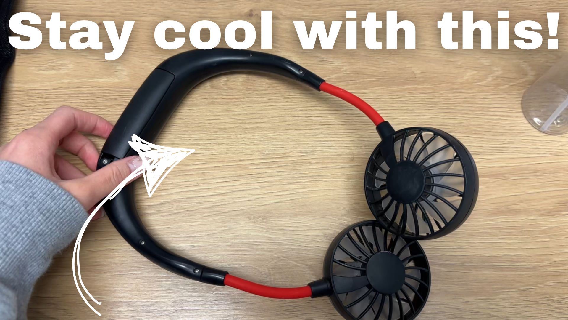 Watch Hands-Free Fan That Actually Cools You Down Fast! on Amazon Live