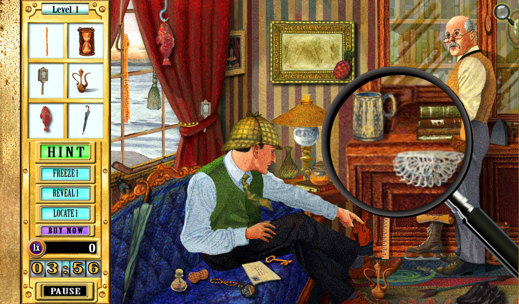 Hidden Object Game FREE - Sherlock Holmes: The Sign of Four - App on ...
